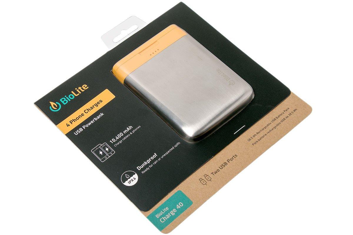 BioLite Charge 40 power bank, 10400mAh | Advantageously shopping at ...