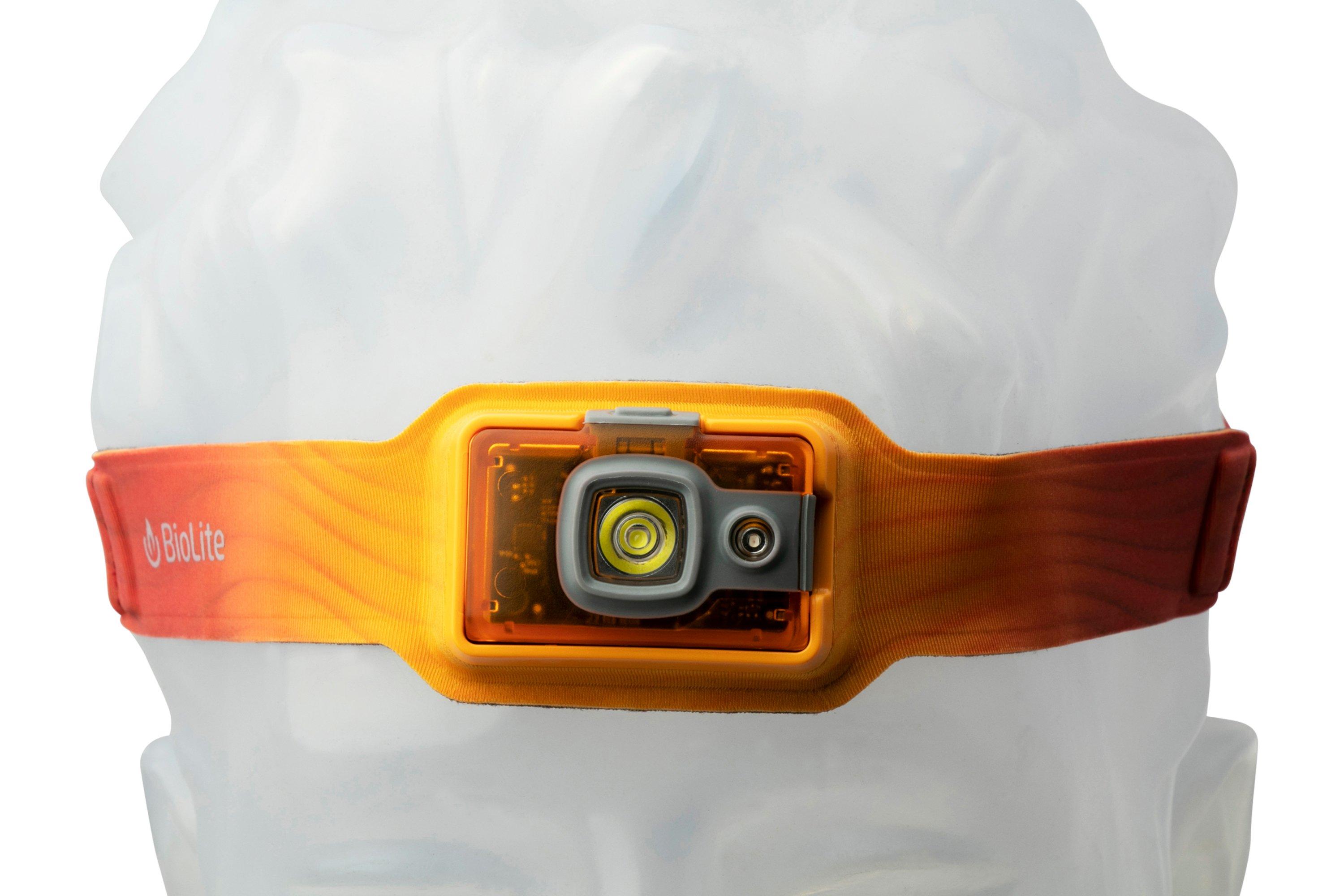 BioLite HeadLamp 325, 325 lumens, orange, lampe frontale | Achetez à ...
