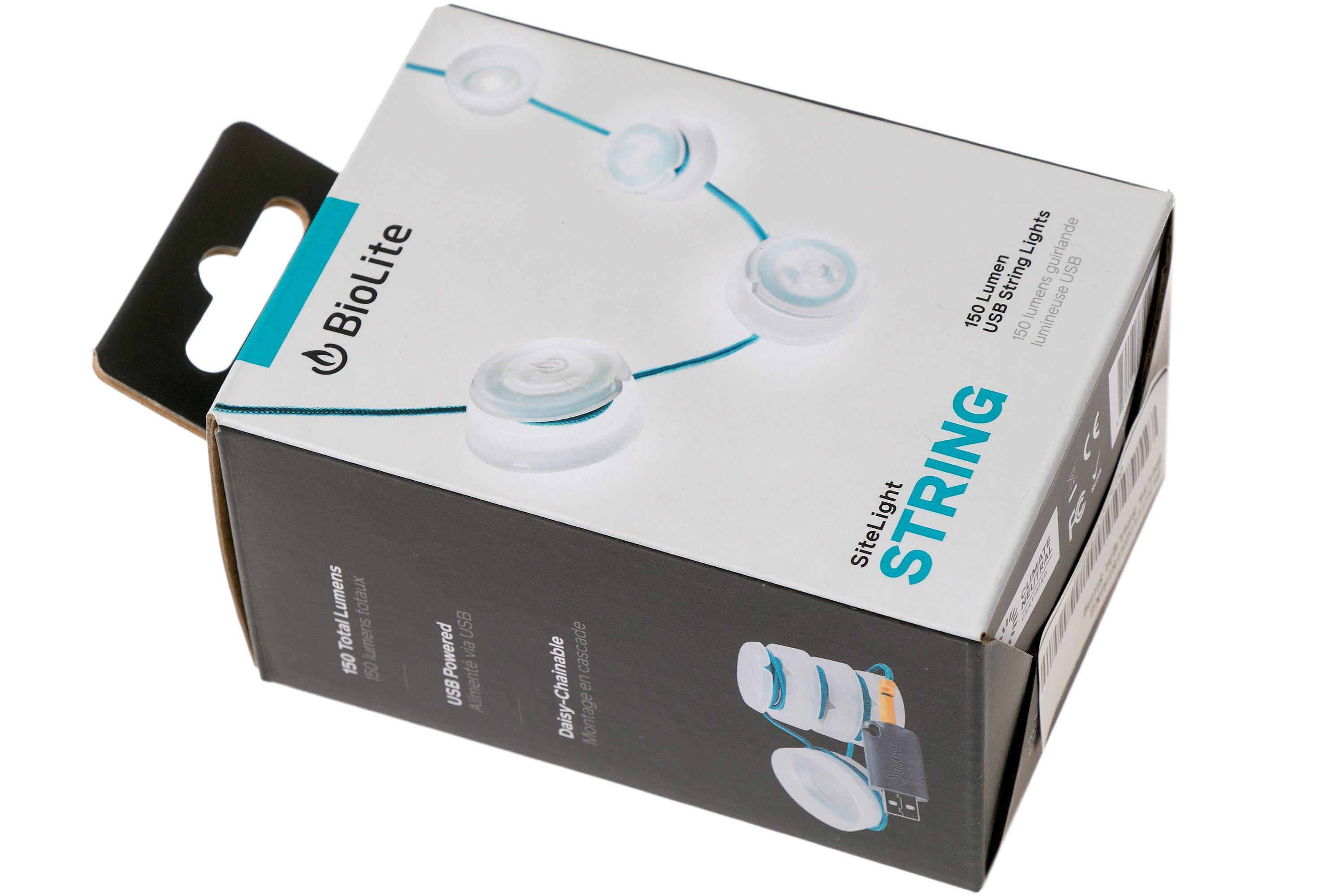 BioLite SiteLight String camping light | Advantageously shopping at ...