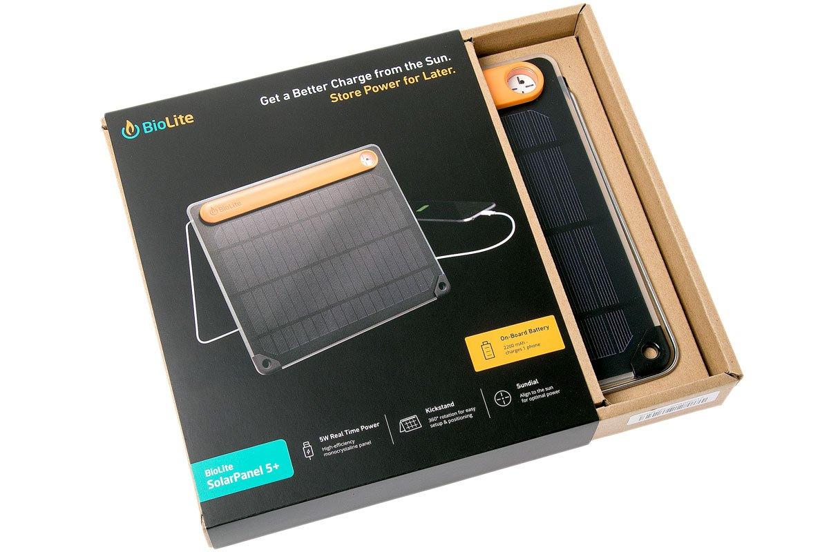 BioLite SolarPanel 5+ panel solar, cargador solar | Compras con ...