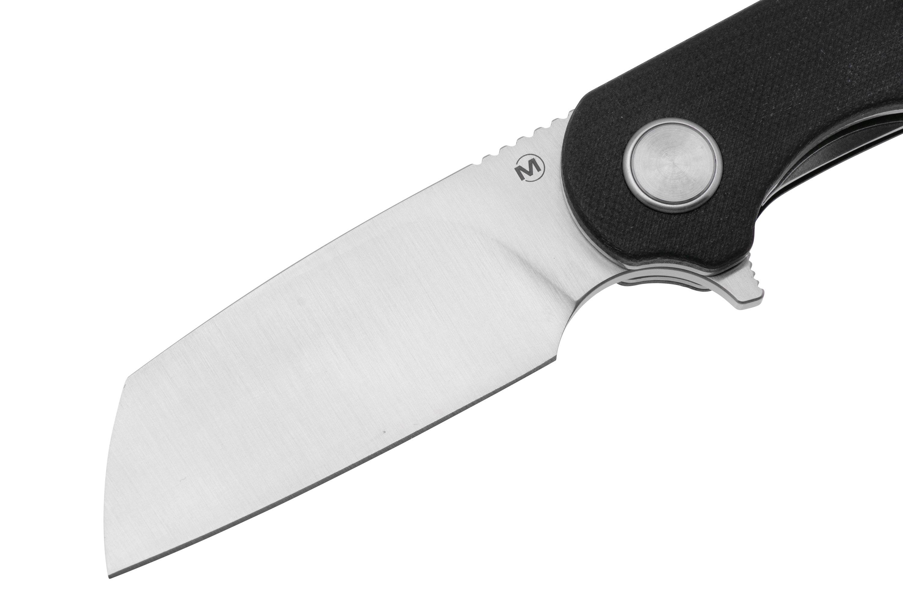 Böker Magnum Cliff Wharn 01BM0002, Satin 440B, Black G10, pocket knife ...