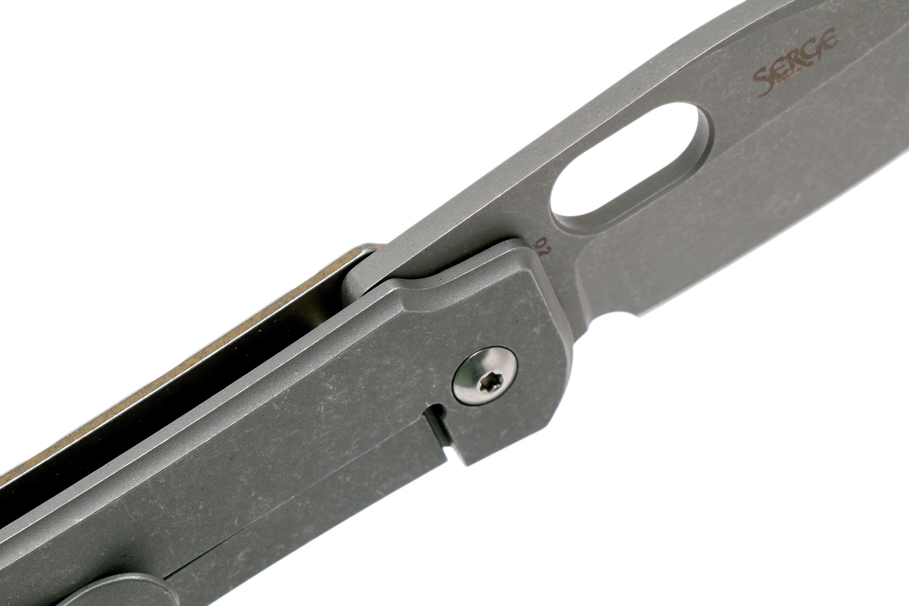 Böker Plus Gust 01BO082 pocket knife, Serge Panchenko design ...