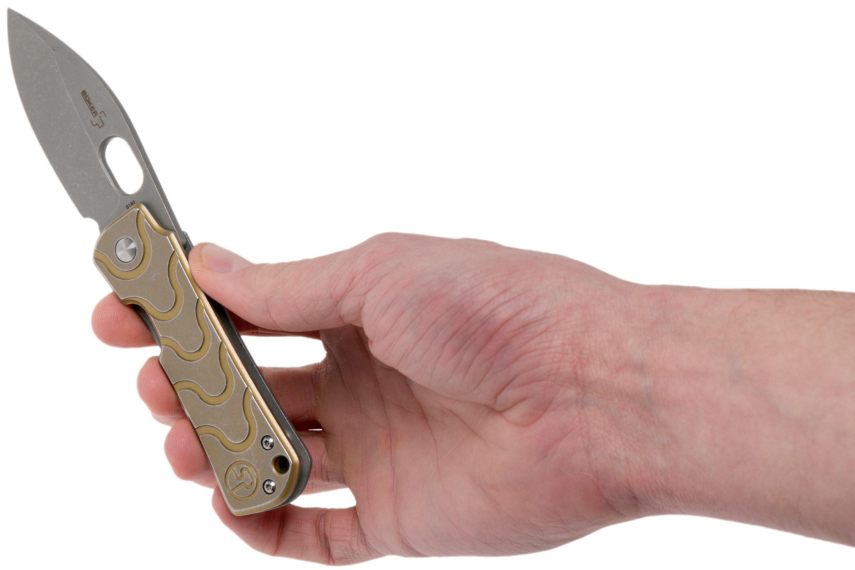 Böker Plus Gust 01BO082 pocket knife, Serge Panchenko design ...