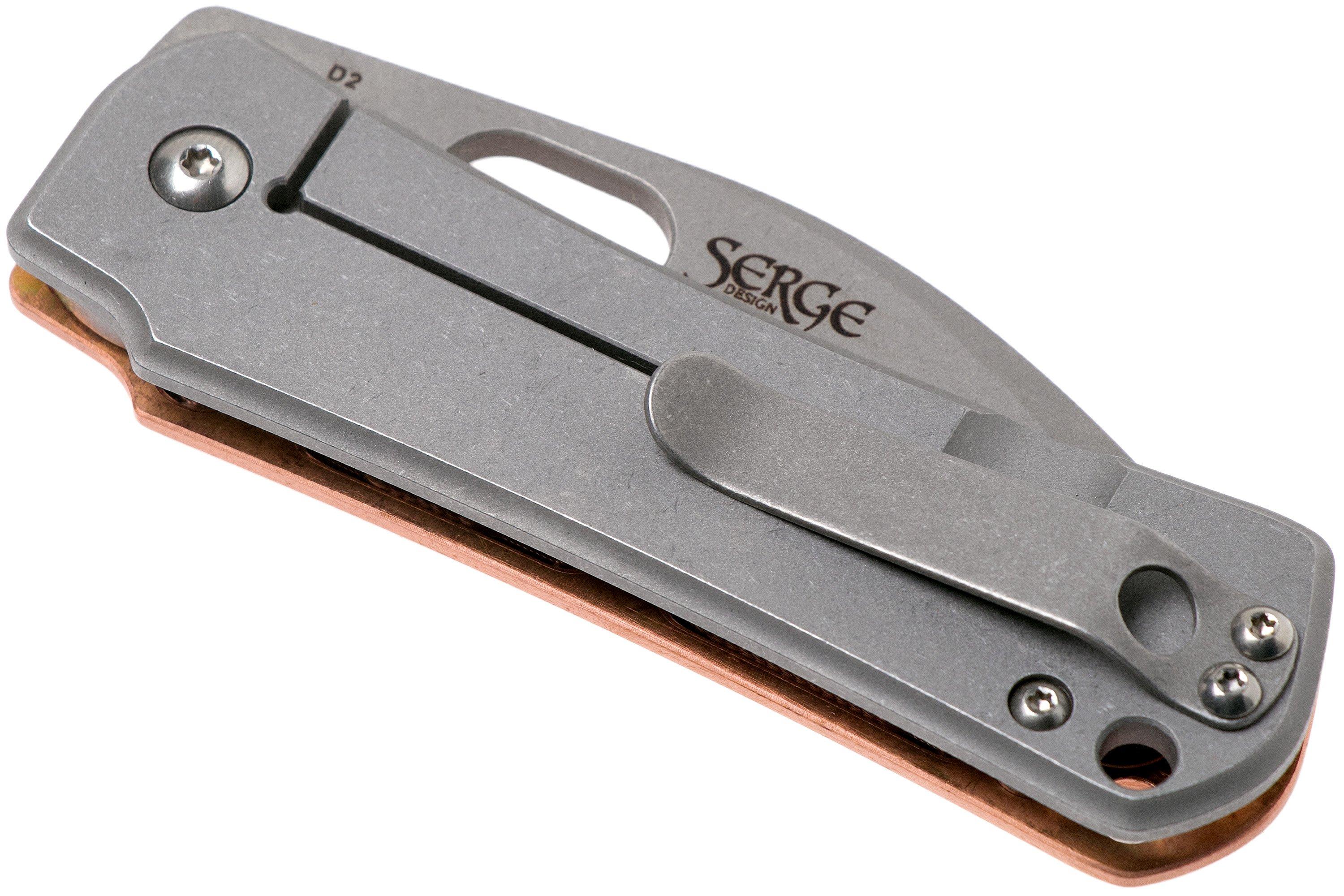Böker Plus Gust Copper 01BO146 pocket knife, Serge Panchenko design ...