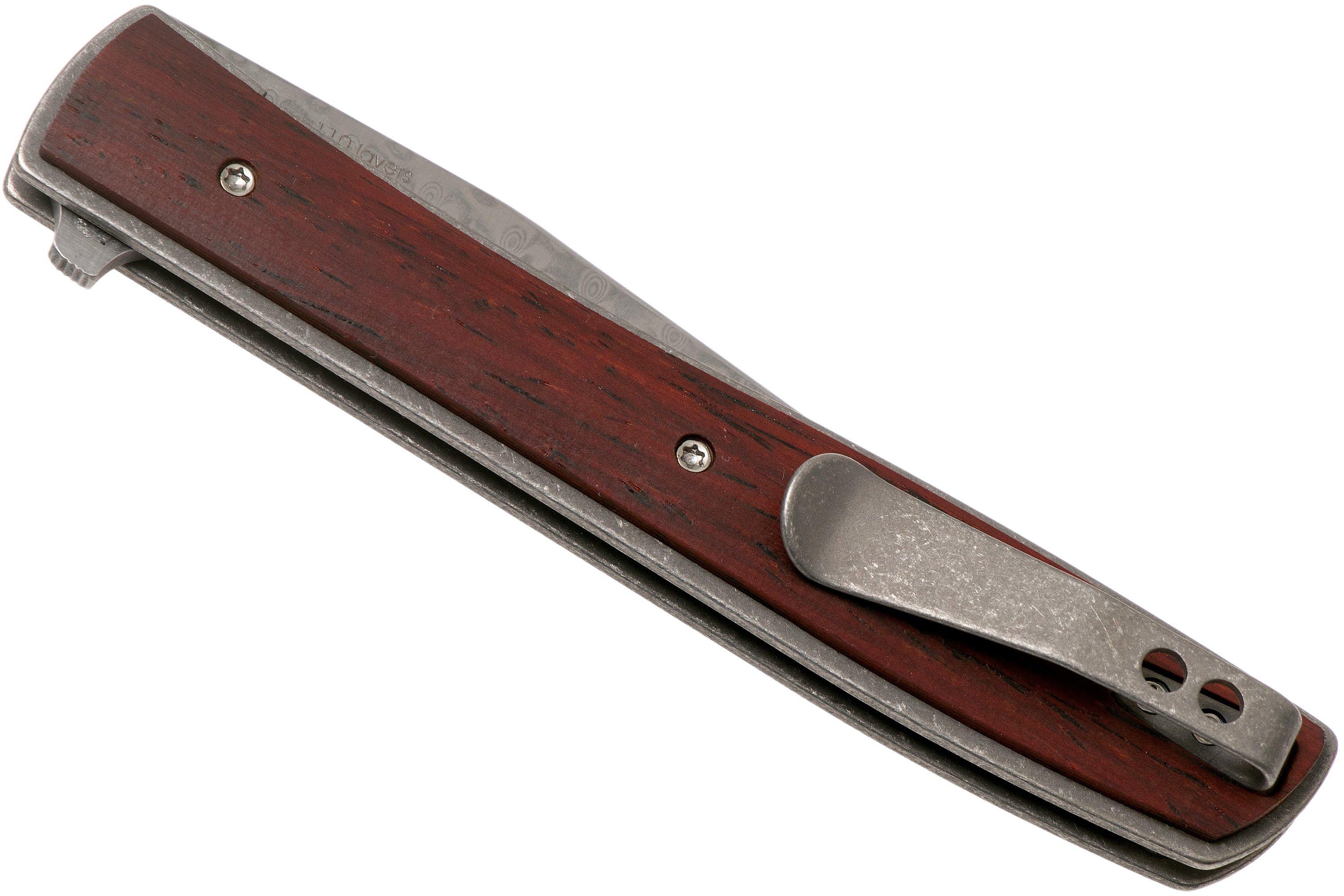 Böker Plus Urban Trapper Cocobolo Damast 01BO176DAM pocket knife ...