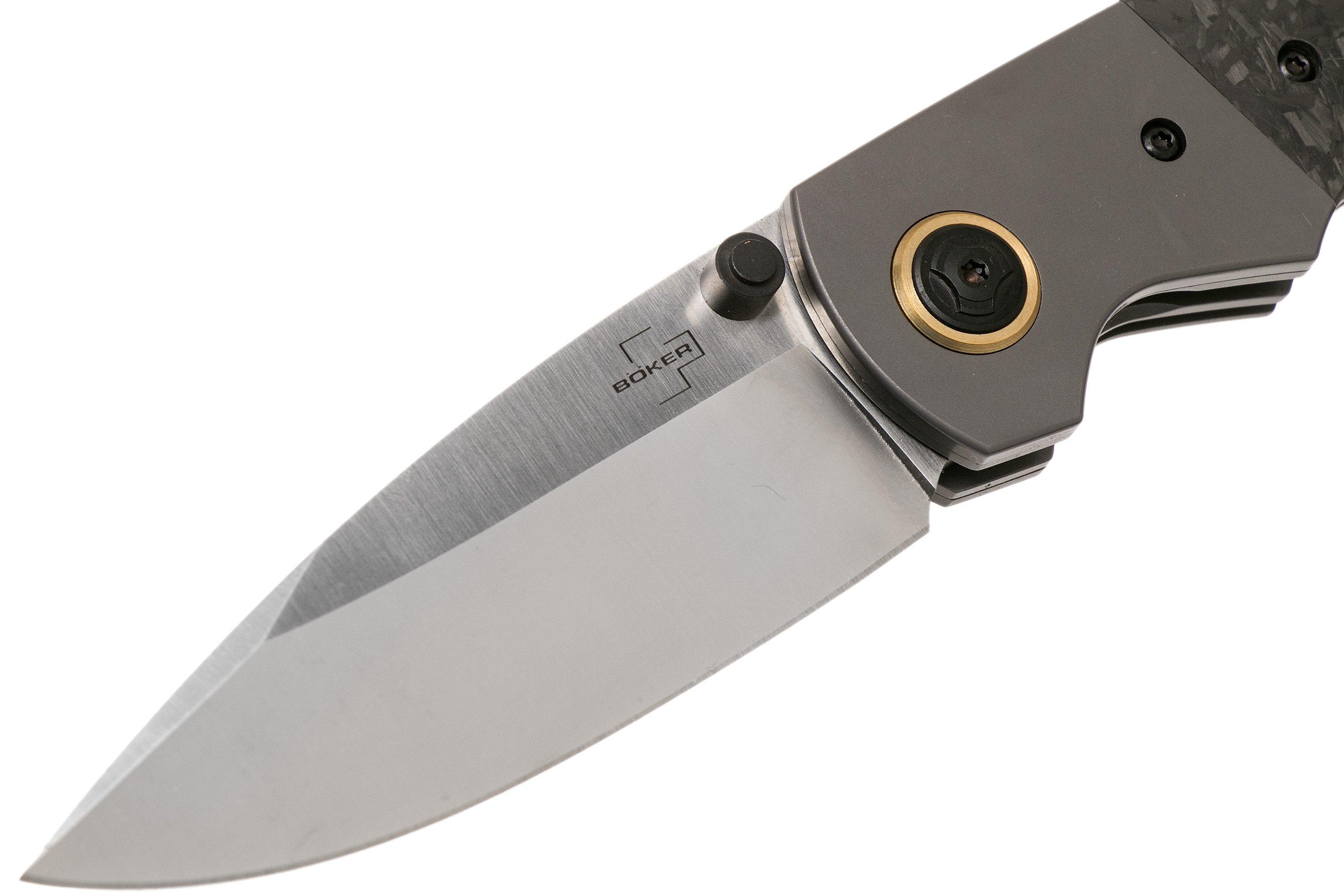 Böker Plus Gulo Pro Marble Carbon Fibre 01BO177 navaja, Steve Kelly ...