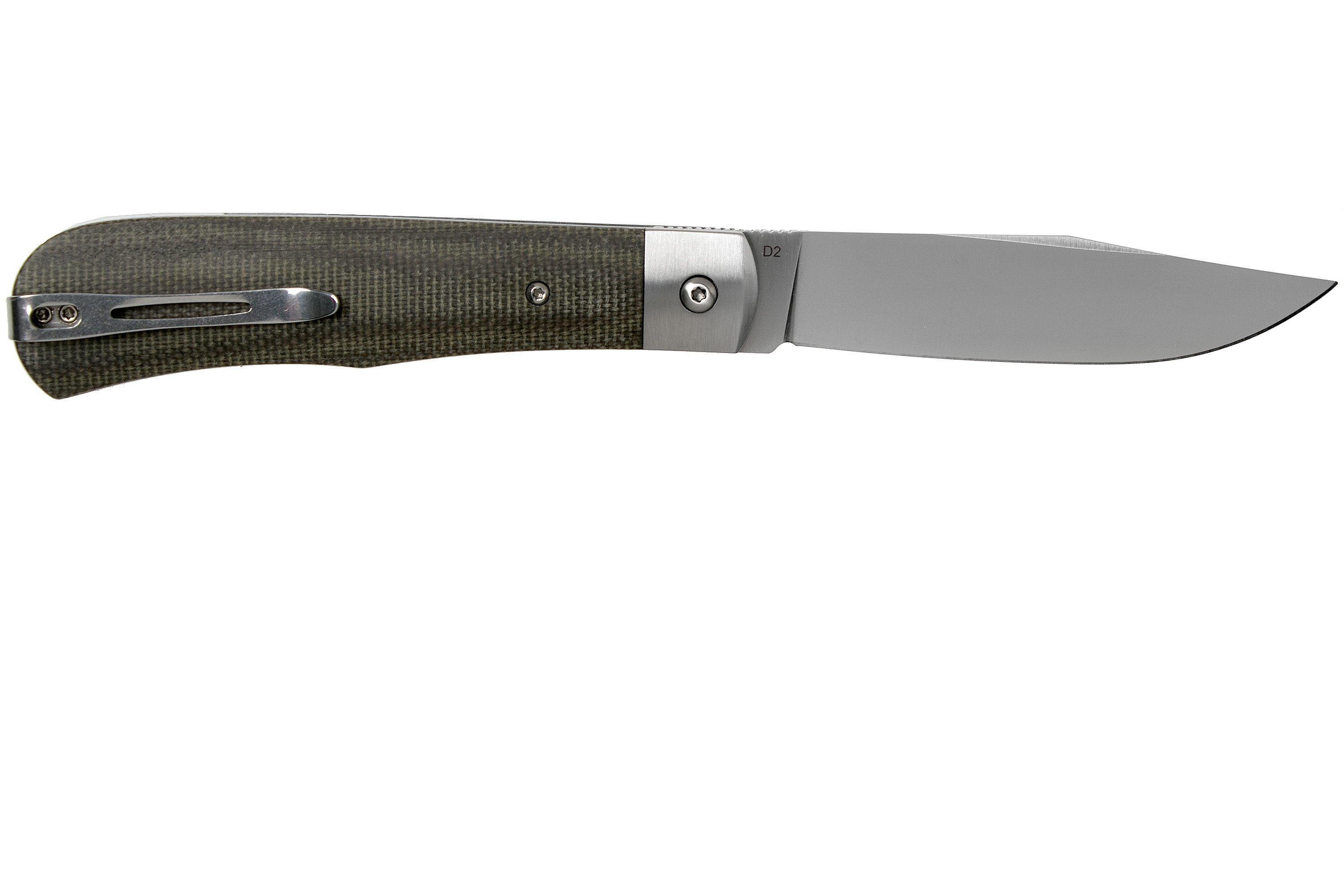 Böker Plus Bonfire Micarta 01BO182 pocket knife | Advantageously ...