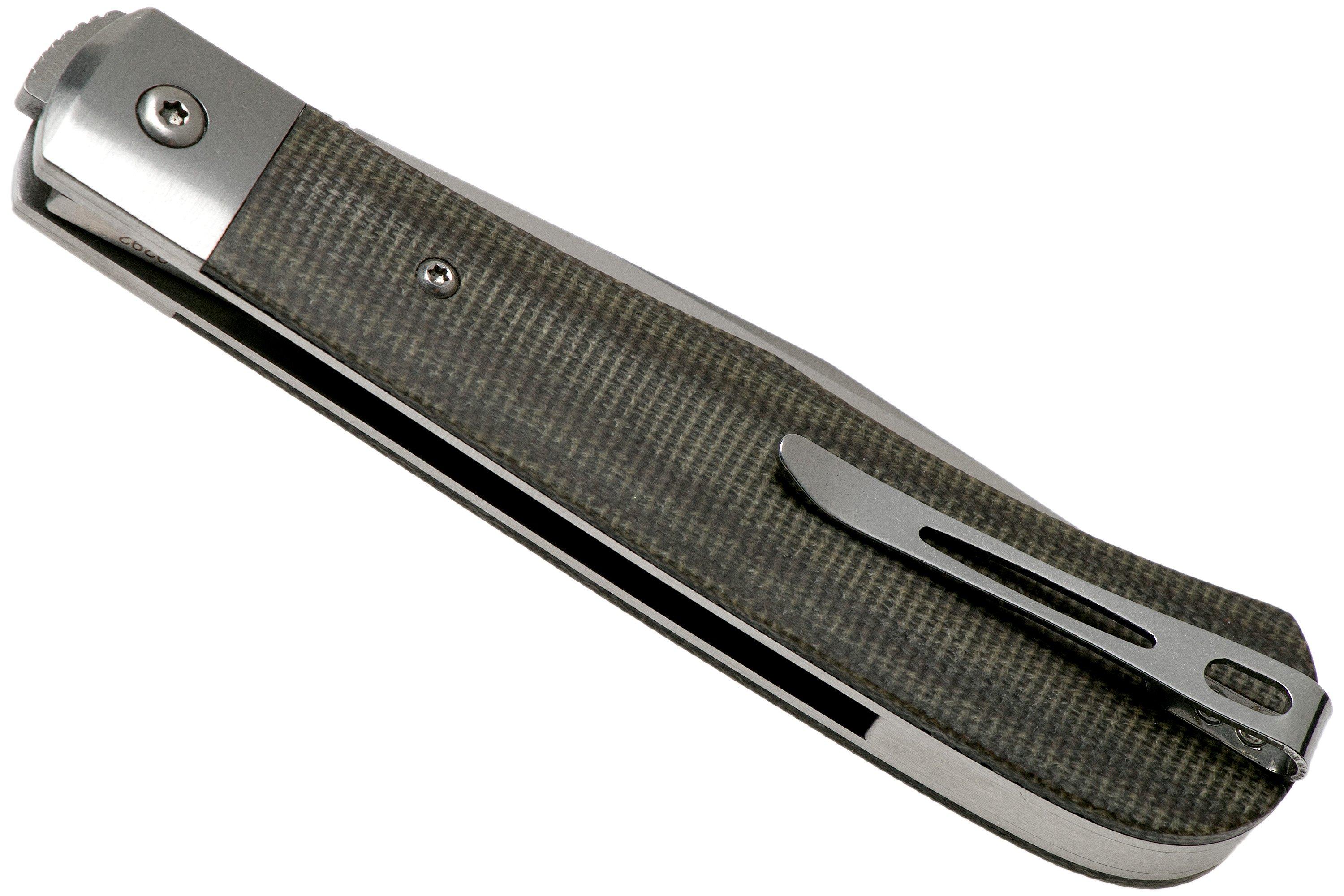 Böker Plus Bonfire Micarta 01BO182 pocket knife | Advantageously ...