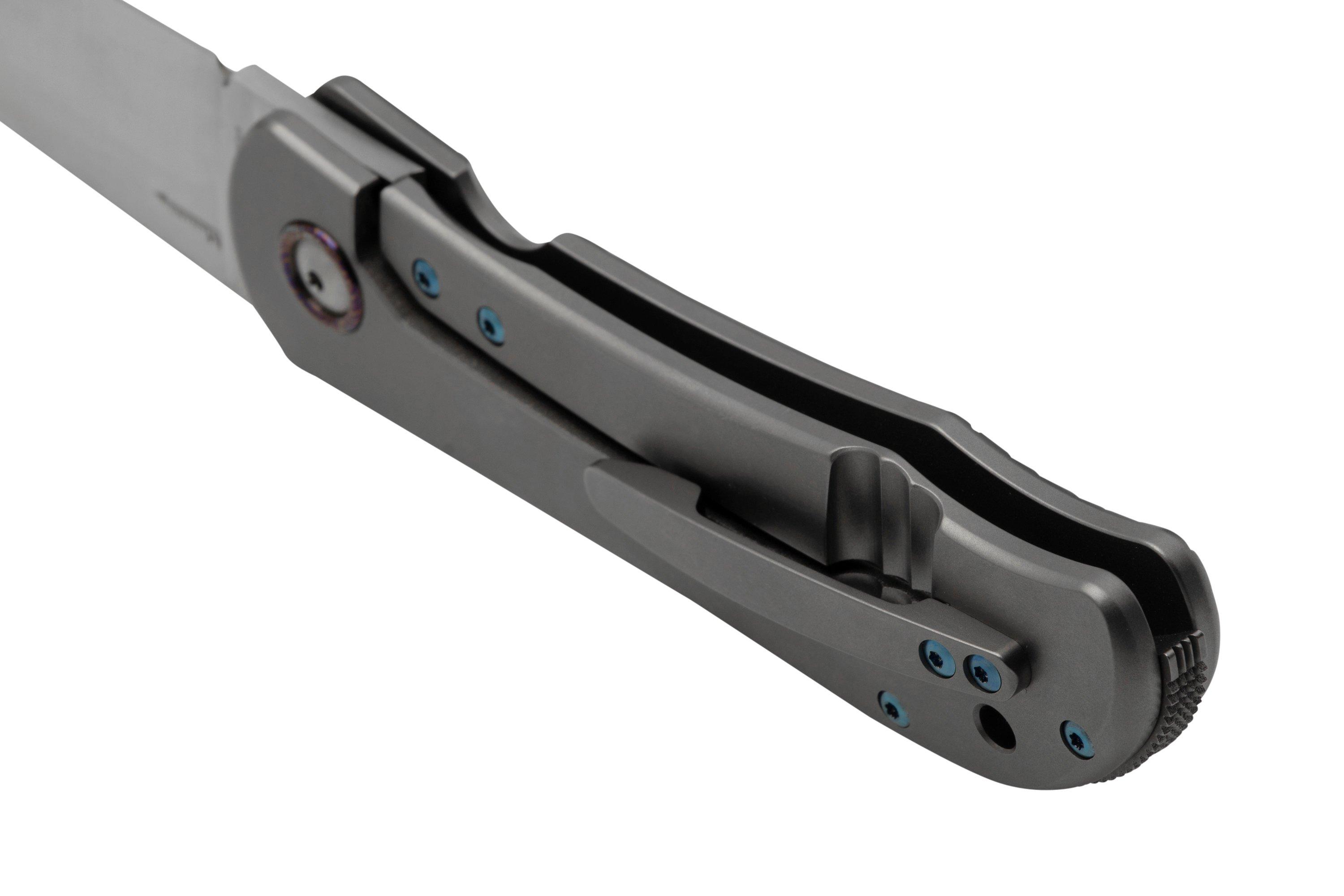 Boker Plus 2023 Collection 01BO2023 MagnaCut, Titanium Timascus, couteau de poche, Sal Manaro ...