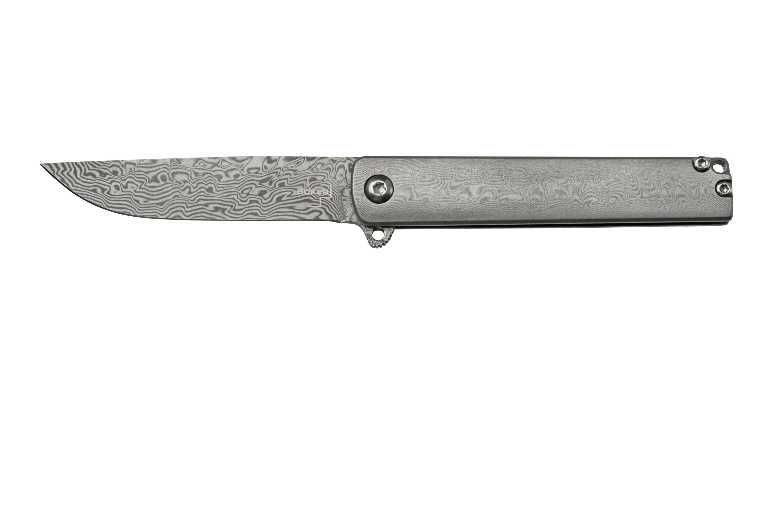 Böker Plus Gemma, Damascus 01BO358DAM, pocket knife | Advantageously ...