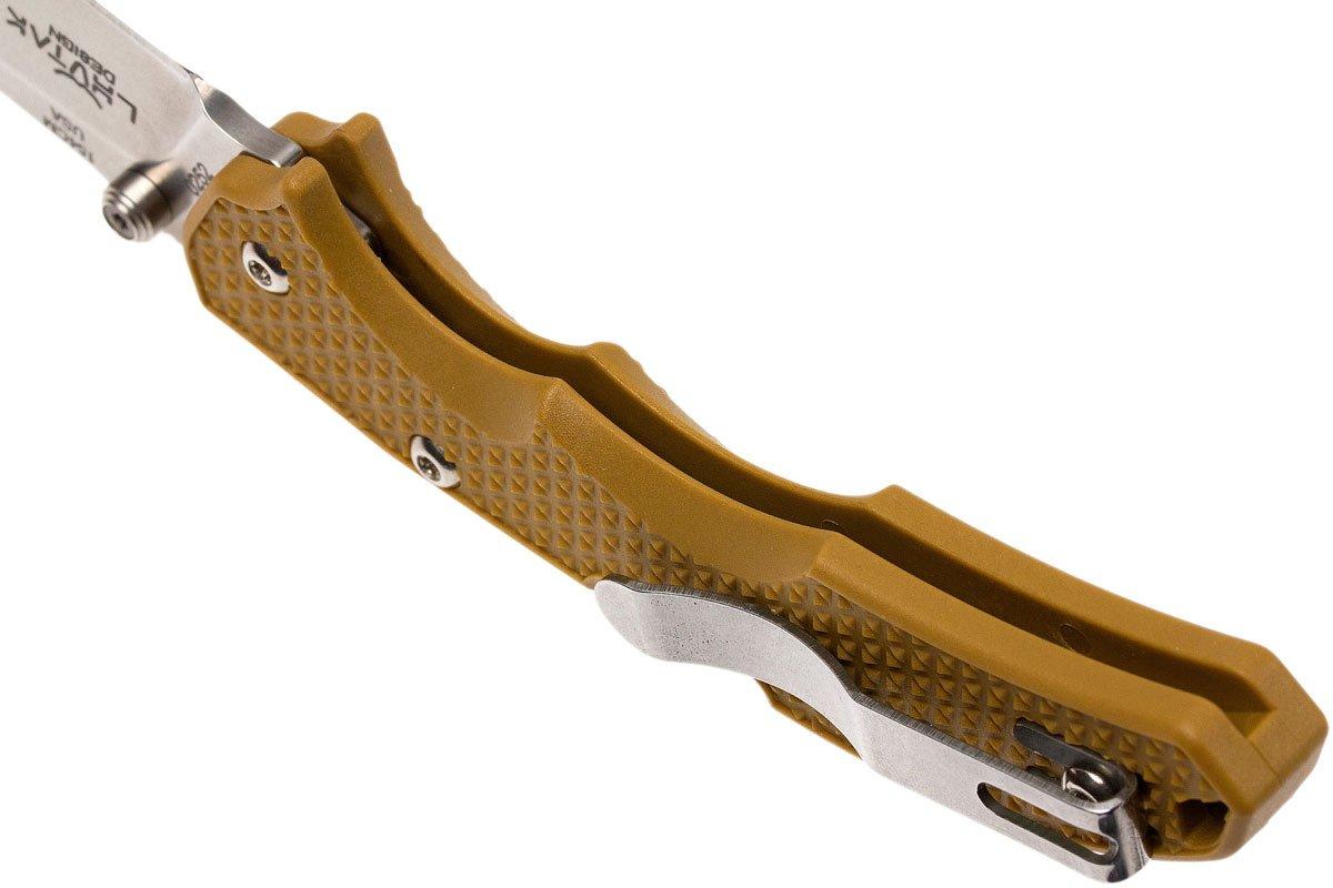 Böker Plus USA Patriot 01BO373 Coyote Brown pocket knife, stonewashed ...