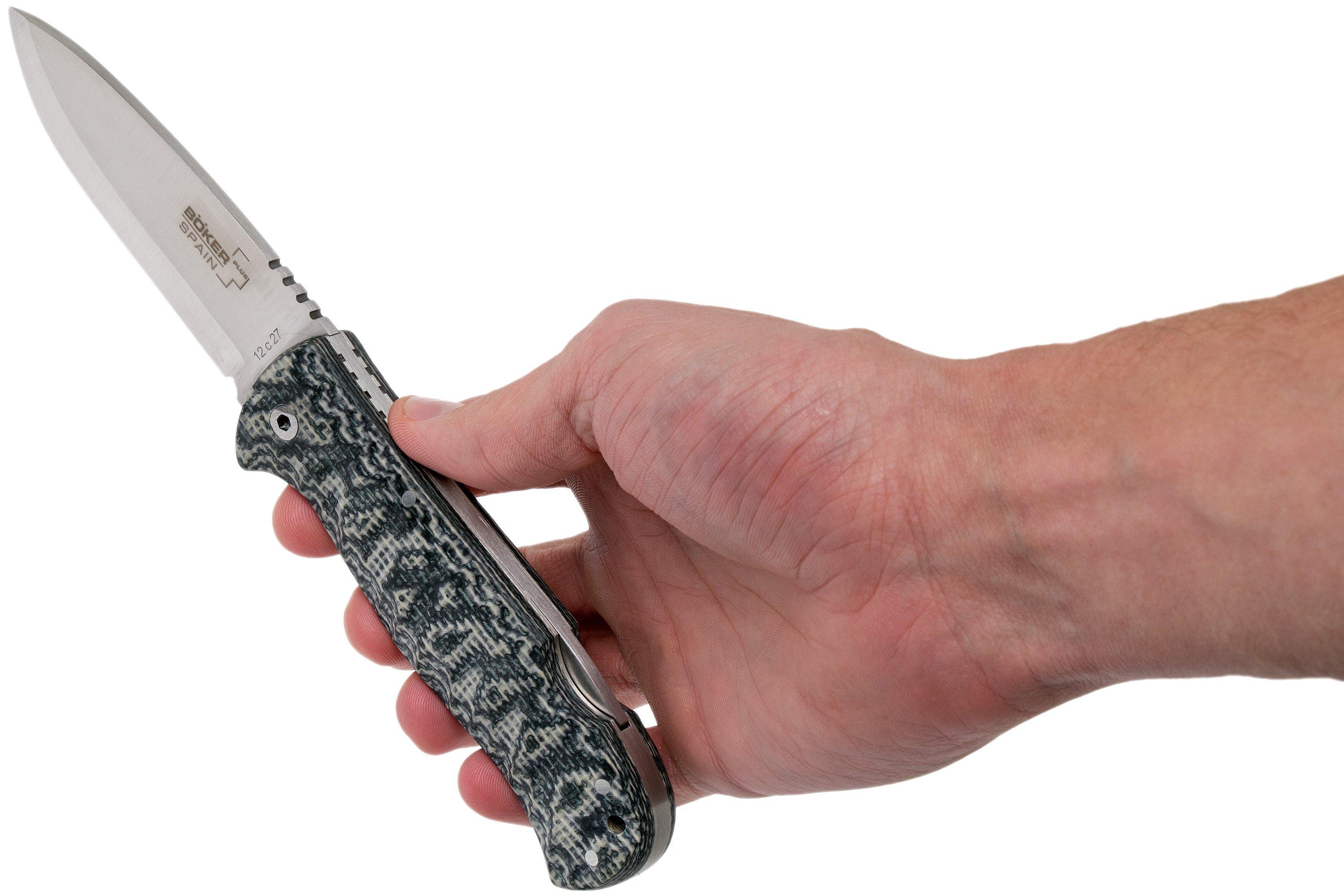 Böker Plus Spain Bushcraft Folder Granito 01BO380 pocket knife ...