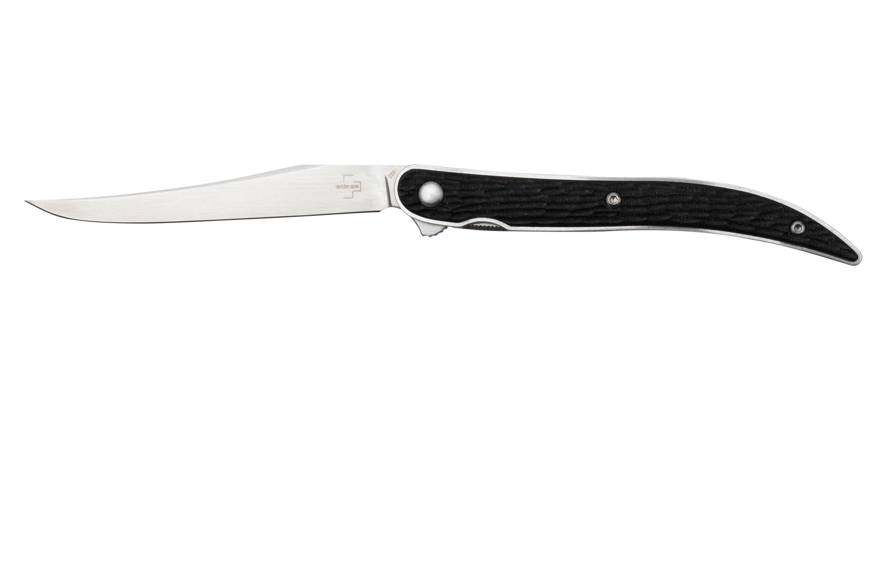 Böker Plus Urban Texas Toothpick Flipper 01BO388 Black G10 pocket knife ...