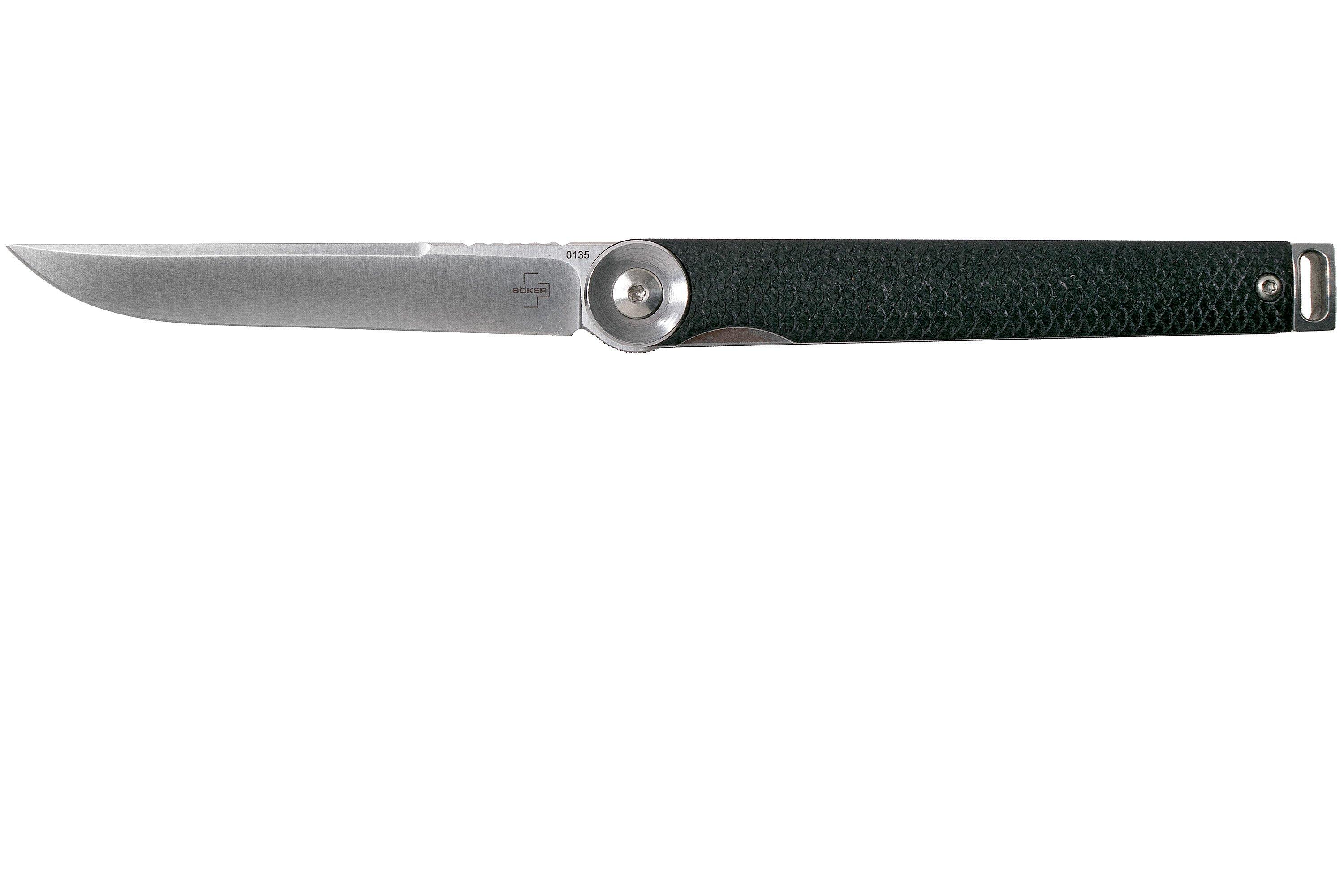 Böker Plus Kaizen Black 01BO390 pocket knife | Advantageously shopping ...