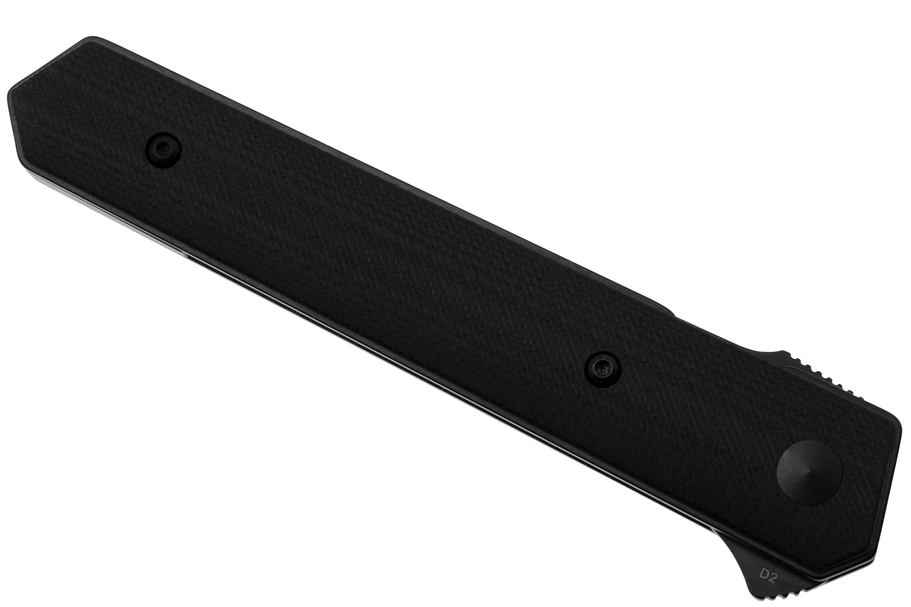 Böker Kwaiken American Tanto 01BO512 Black G10, zakmes | Voordelig ...