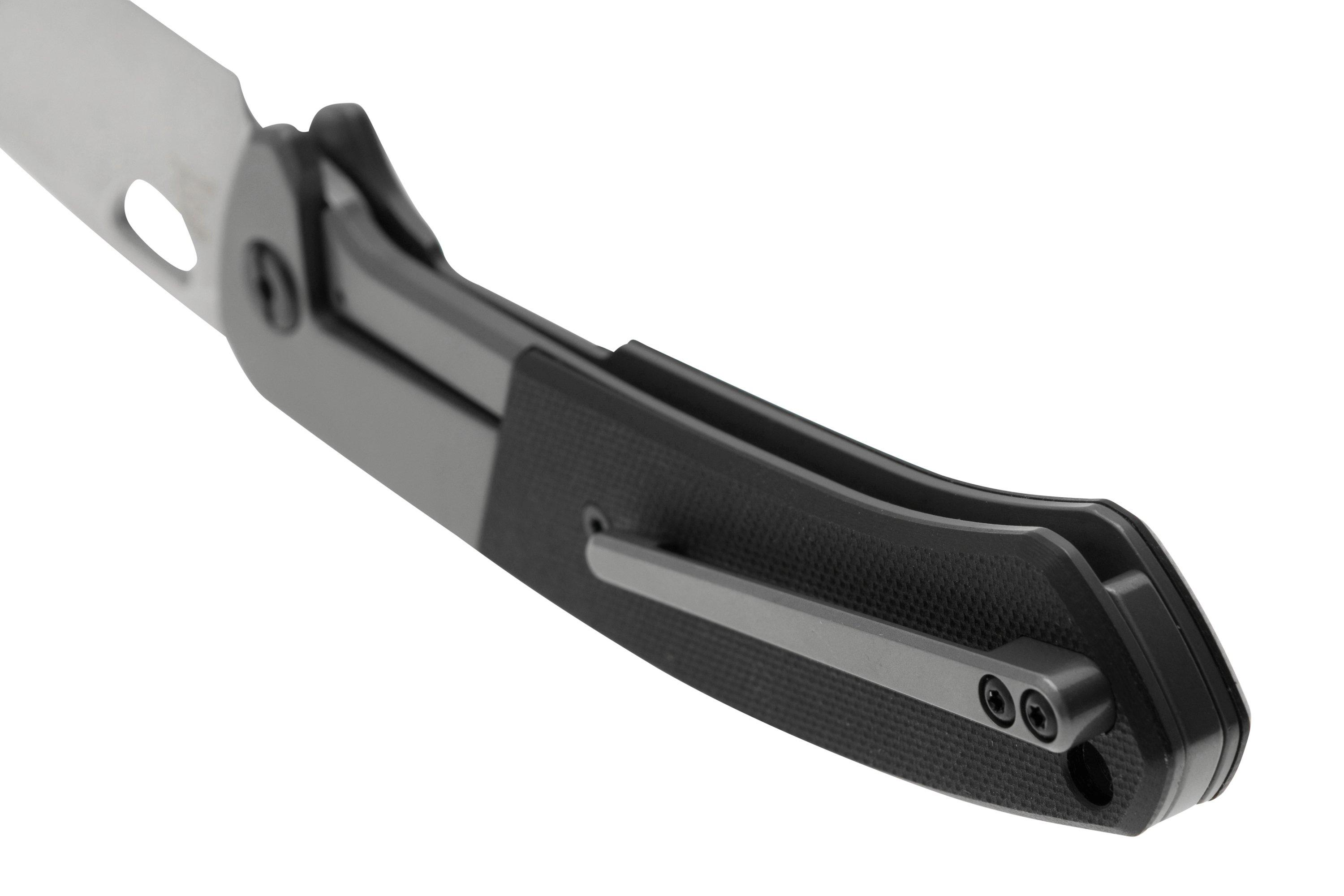 Böker Plus Elso Folder 01BO554, Stonewashed D2, Stainless Steel and G10 ...