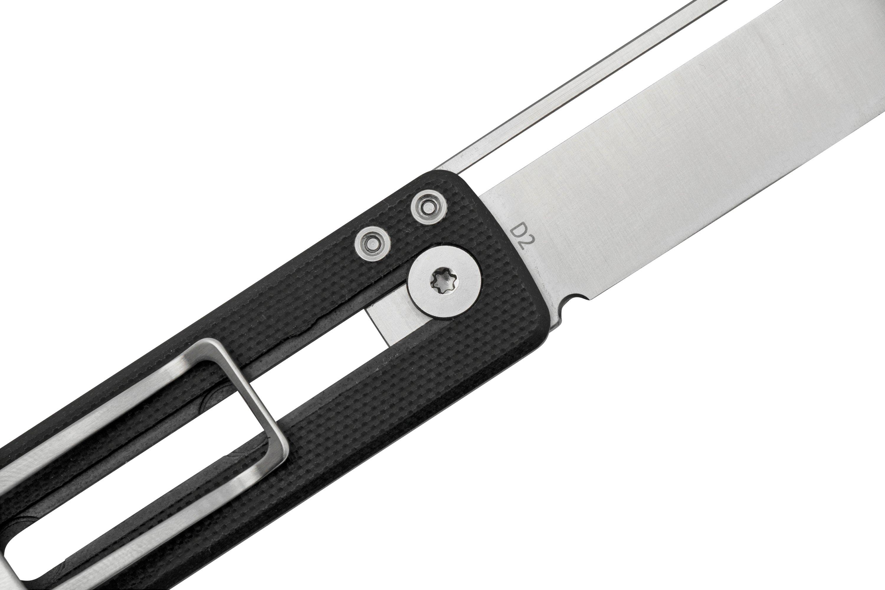 Böker Plus S-Rail 01BO556, D2, Black G10, utility knife ...