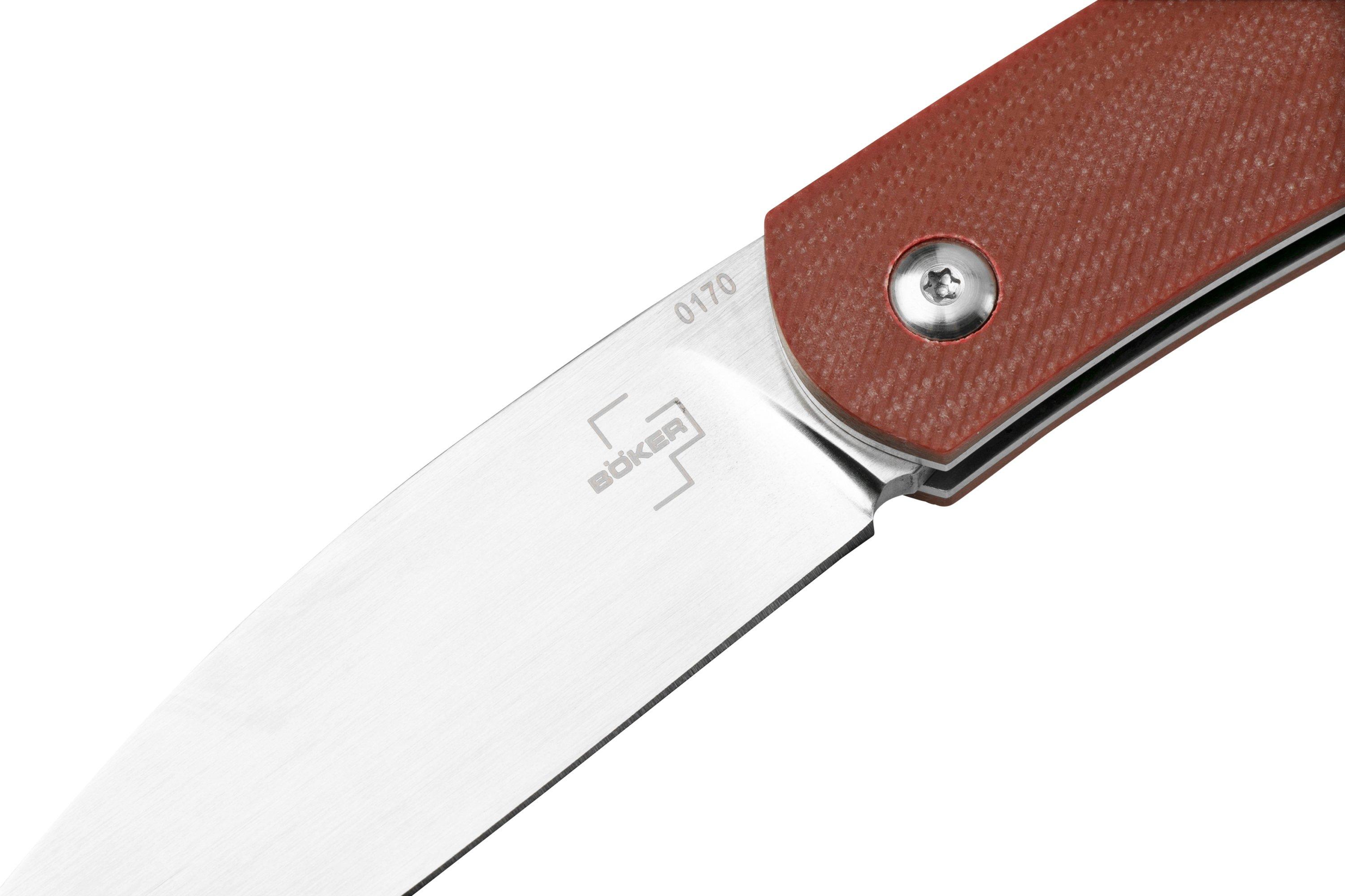 Böker Plus Boston Slipjoint 01BO618 slipjoint pocket knife, Stan Mojzis design | Advantageously ...