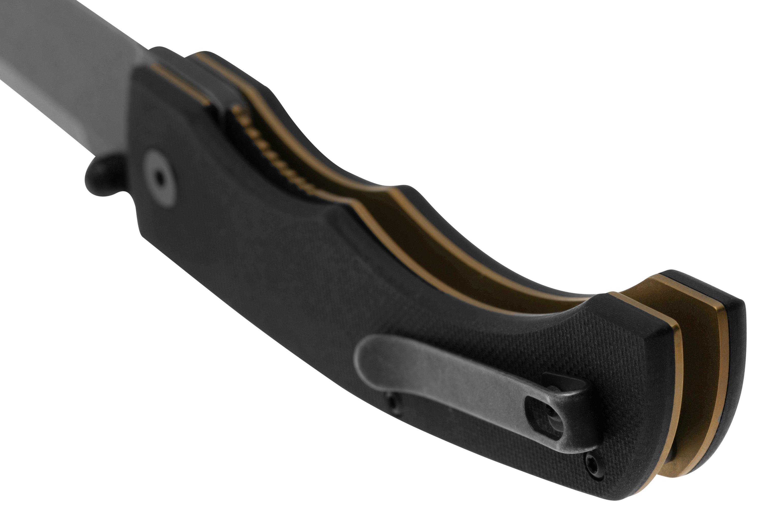 Böker Poke 01BO637, Blackwashed D2, Black G10, pocket knife ...