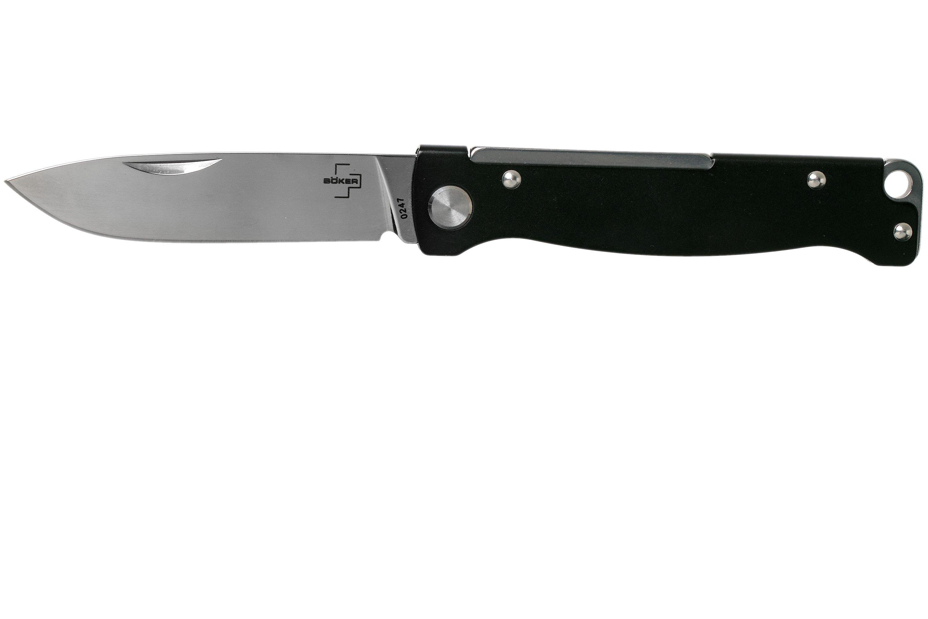 Böker Plus Atlas Black 01BO851 pocket knife | Advantageously shopping ...