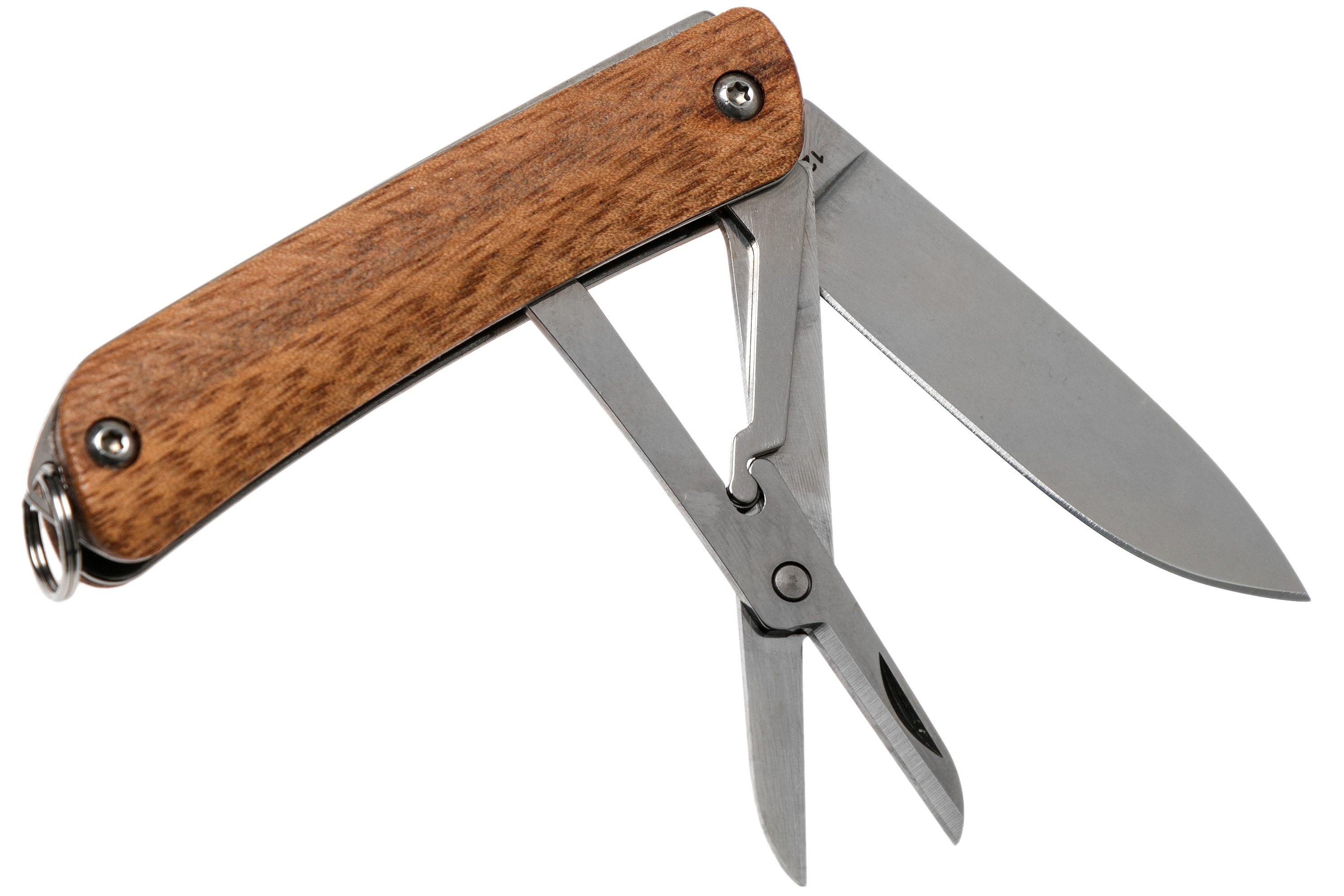 Böker Plus Mini Tech-Tool Zebrawood 3 01BO878 keychain pocket knife ...