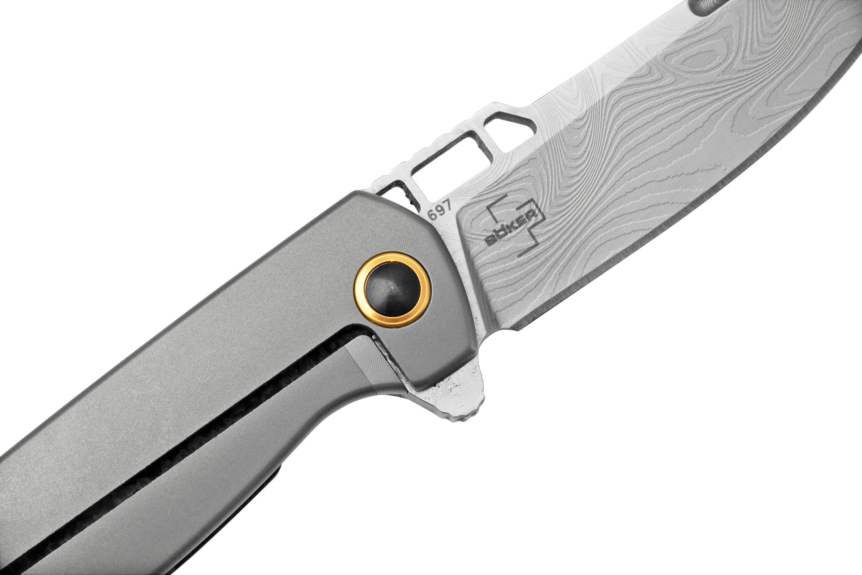 Böker Plus Messerschmitt ME 109, Damascus 01BO909DAM Taschenmesser ...