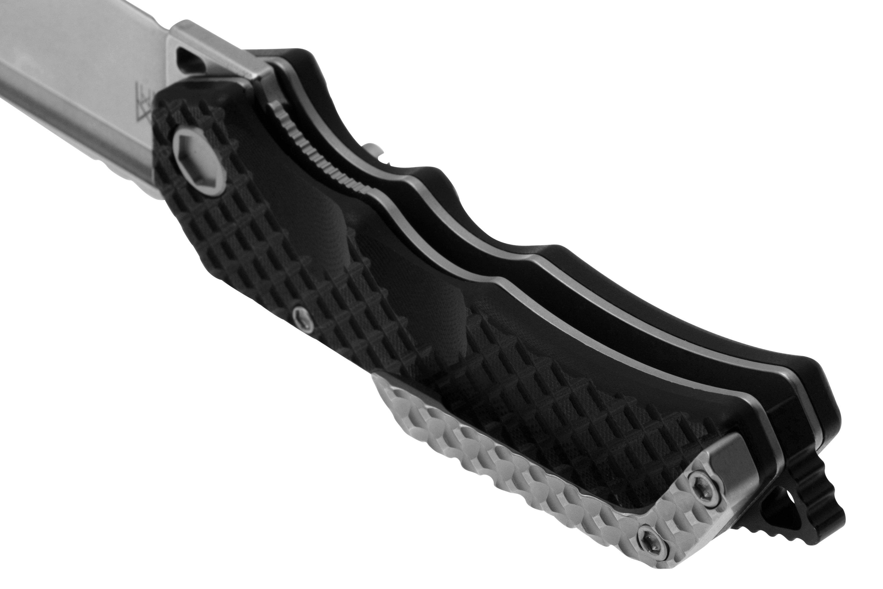 Böker Plus Hermod Folder 01BO914 Stonewashed D2, Black G10 zakmes, Dirk ...