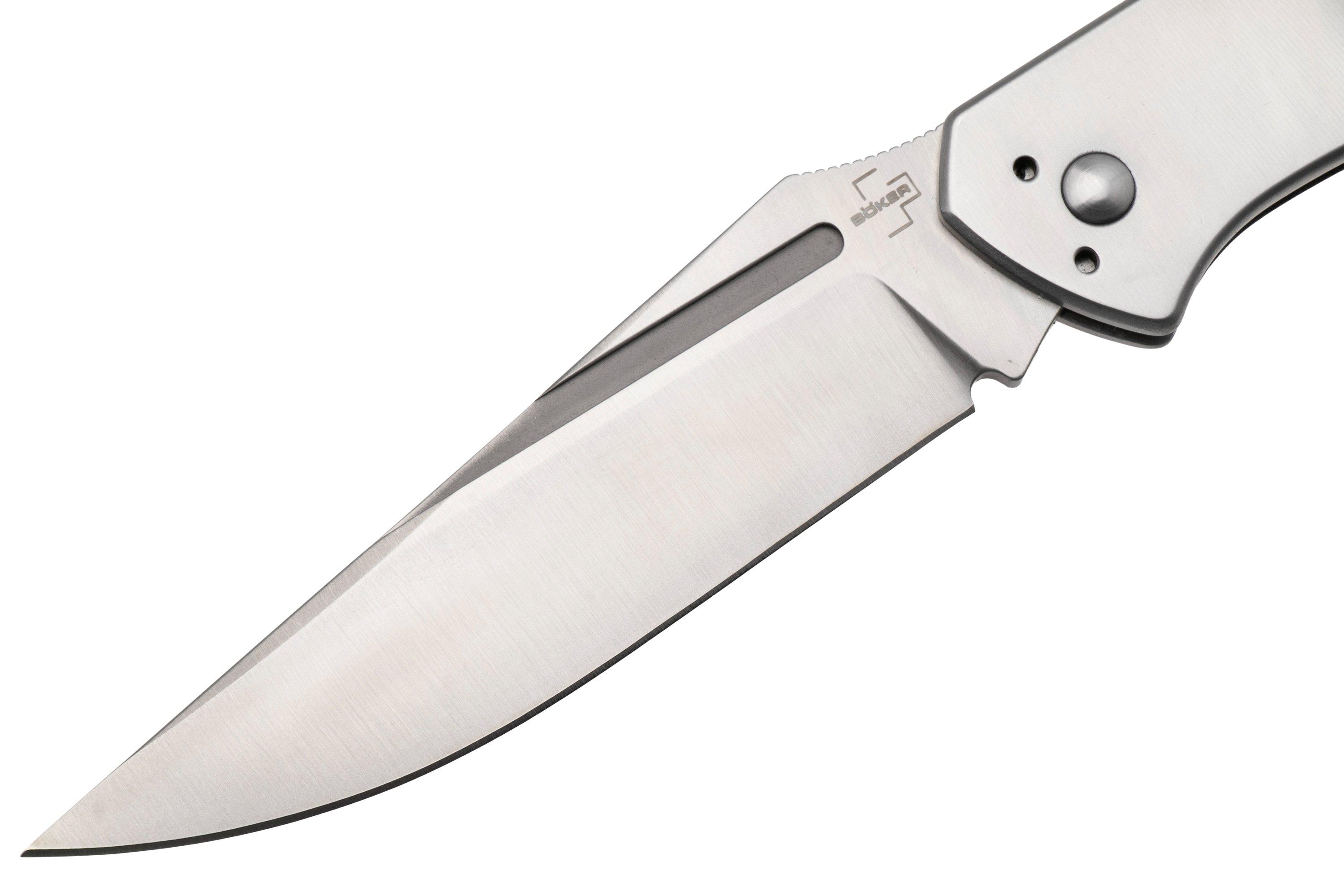 Böker Plus MEK 01BP0021 Satin Nitro-V, pocket knife | Advantageously ...