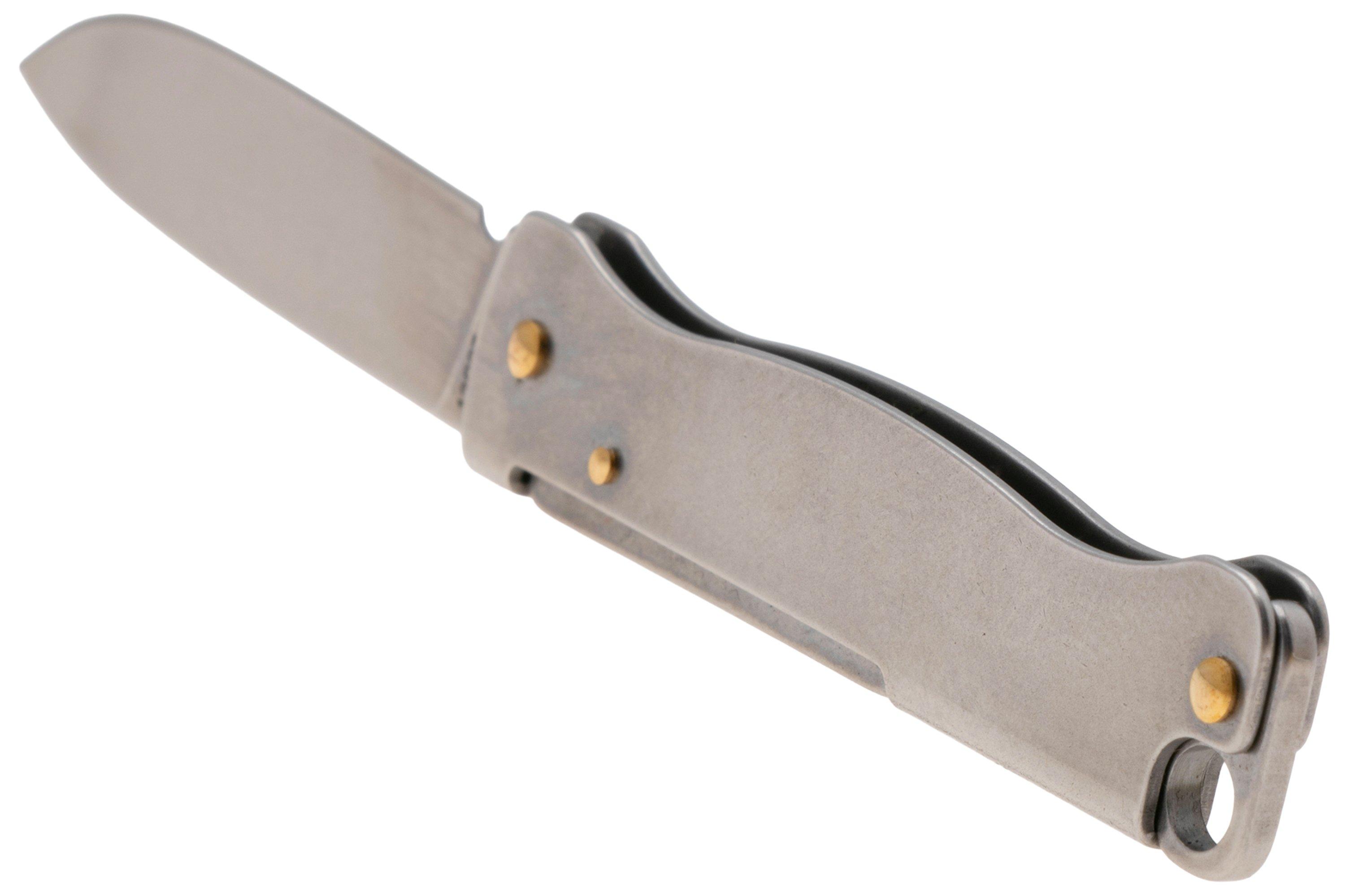 Böker Plus Atlas Mini 01BP0024 Stonewashed 12C27, Stainless, keychain ...