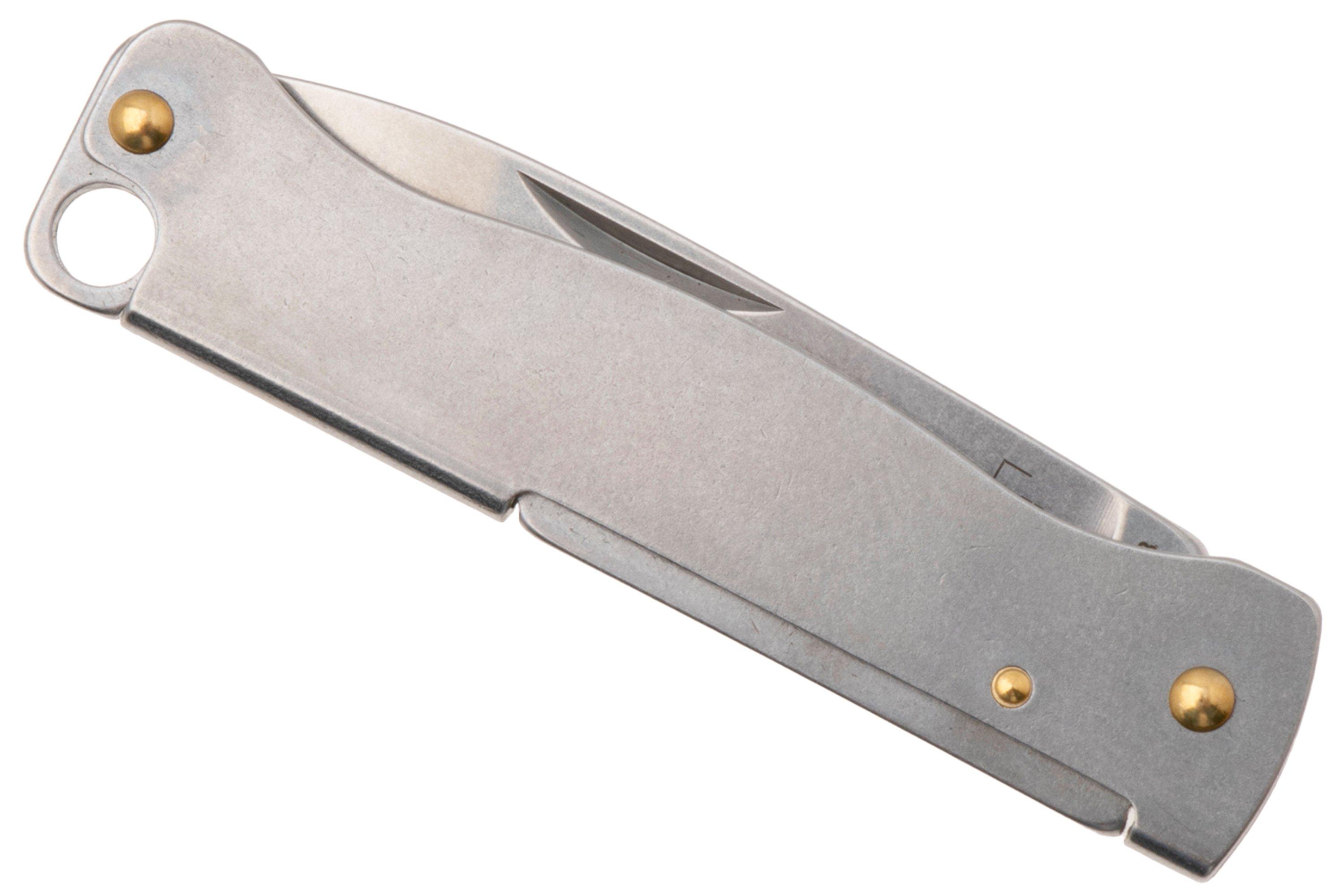 Böker Plus Atlas Mini 01BP0024 Stonewashed 12C27, Stainless, keychain ...