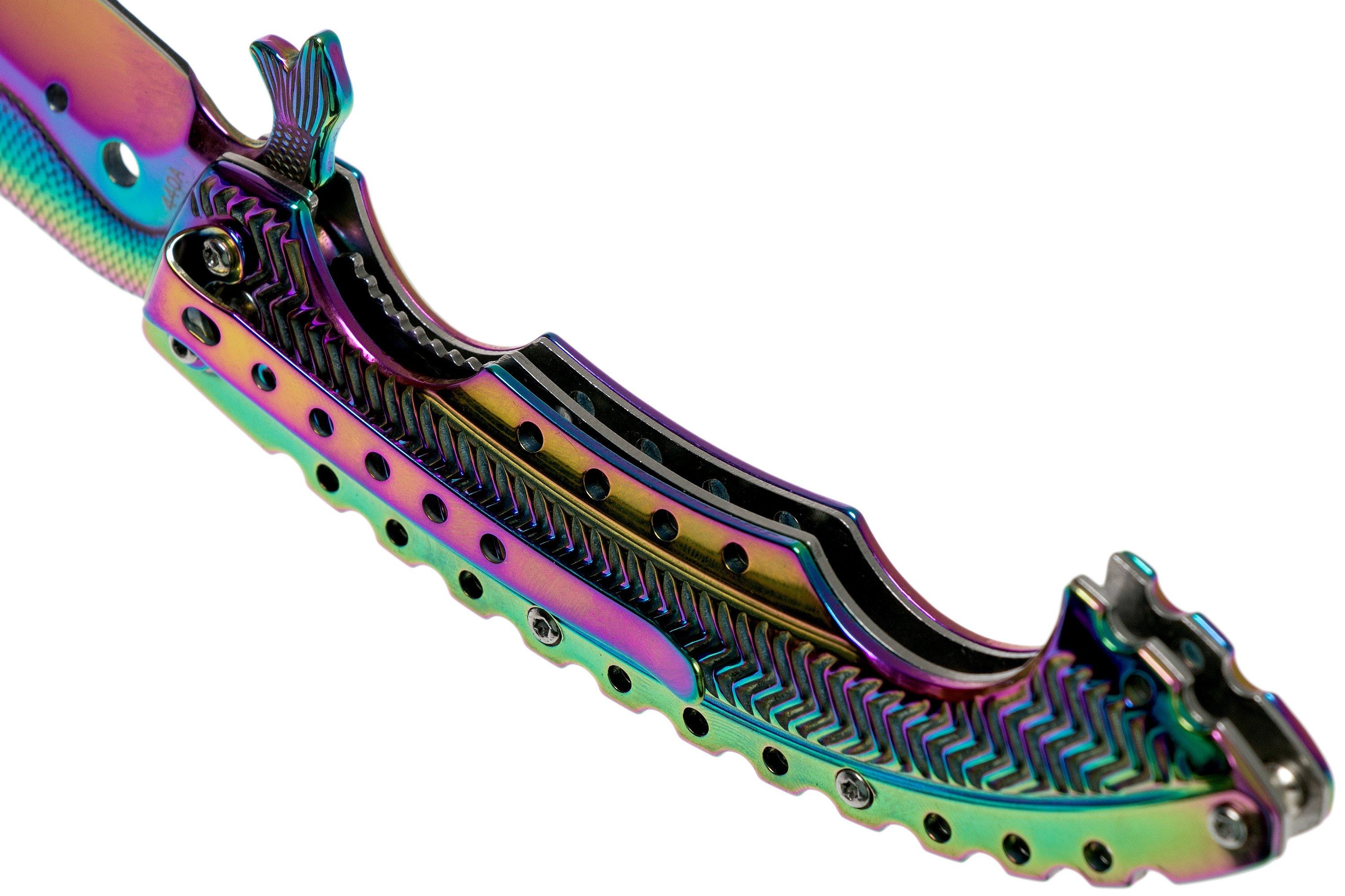 Böker Magnum Rainbow Mermaid 01LG318 pocket knife | Advantageously ...