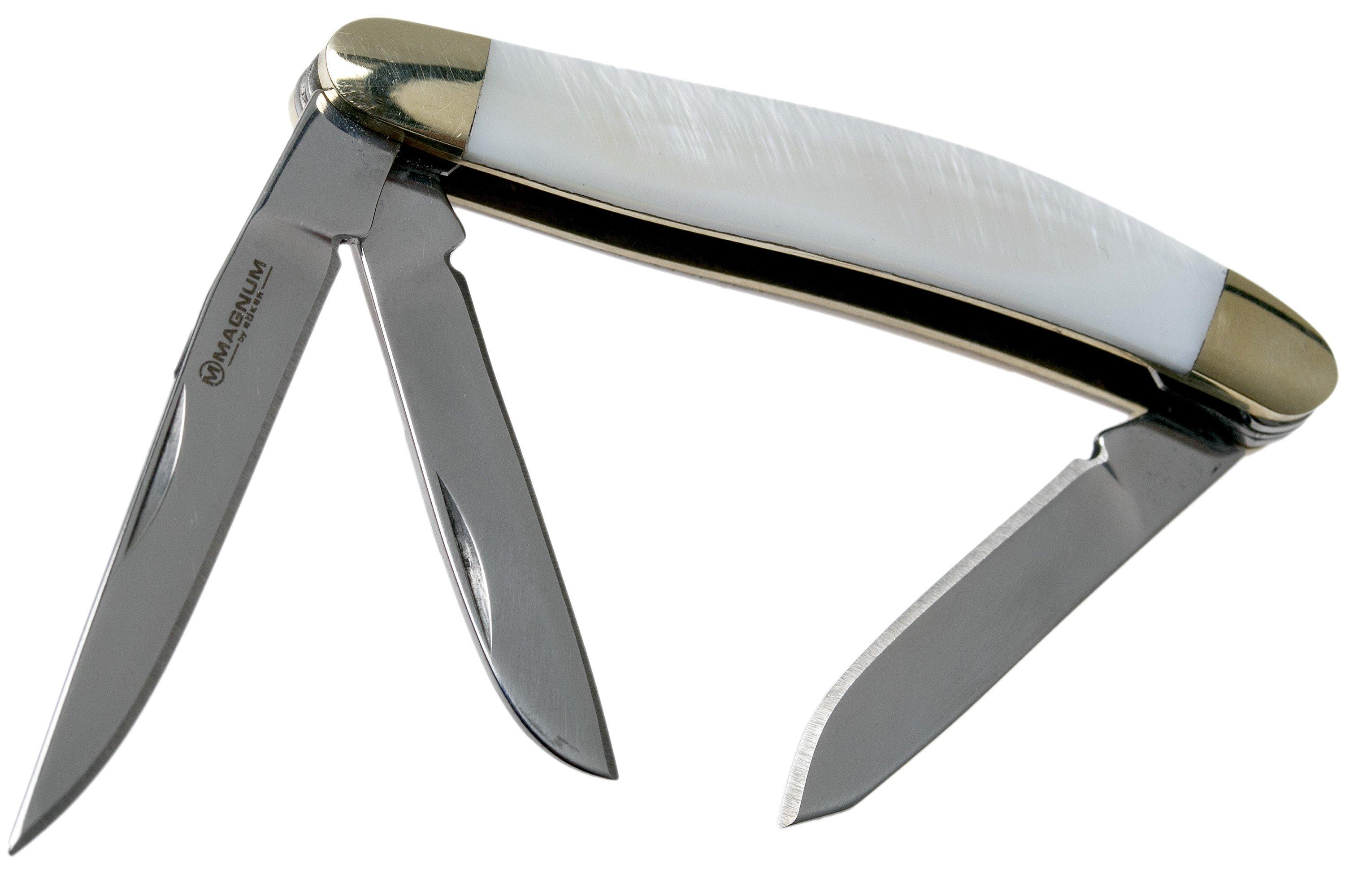 Böker Magnum Micro Pearl Stockman 01MB402 pocket knife | Advantageously ...