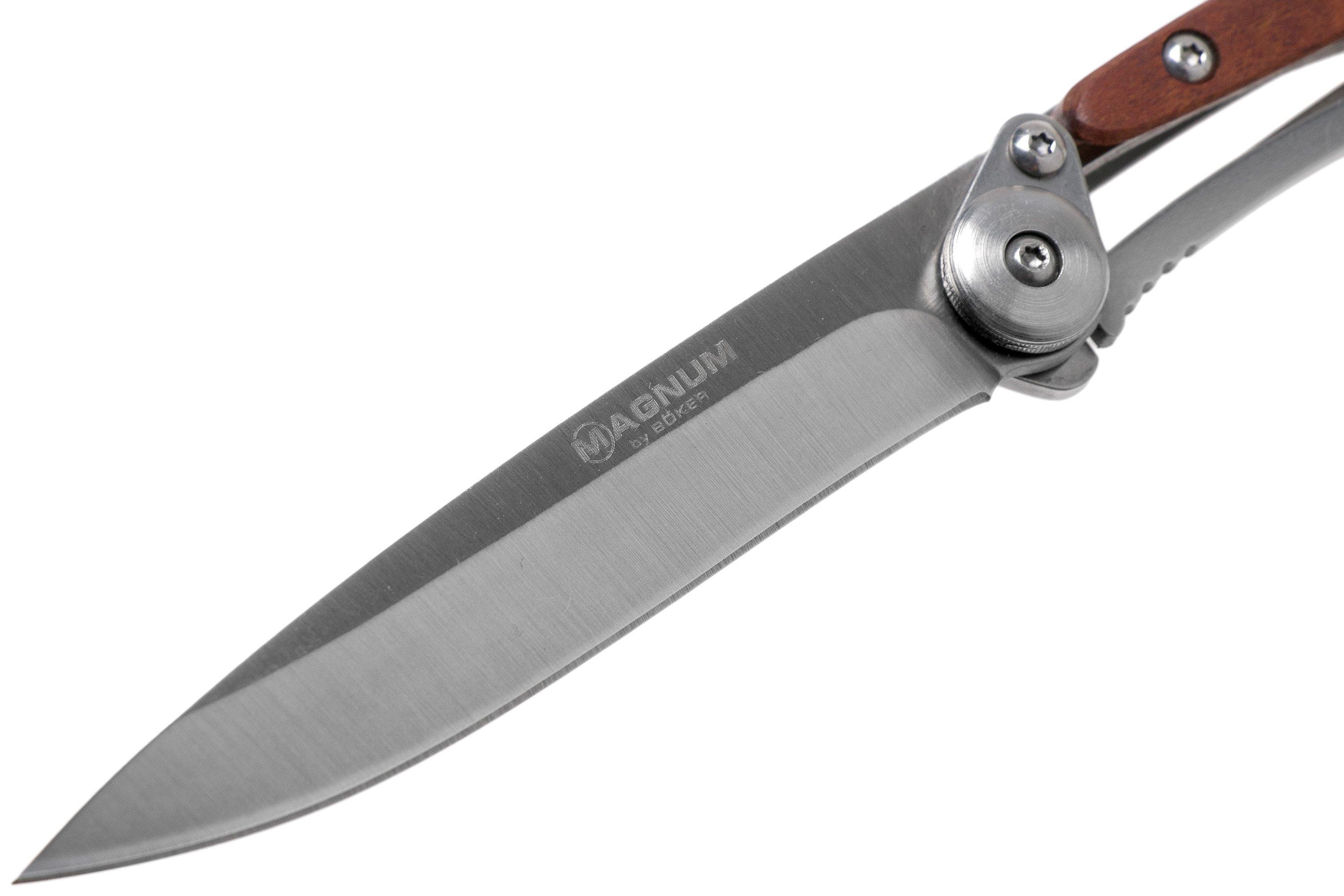 Böker Magnum Dejavu Wood 42 01RY273 pocket knife | Advantageously ...