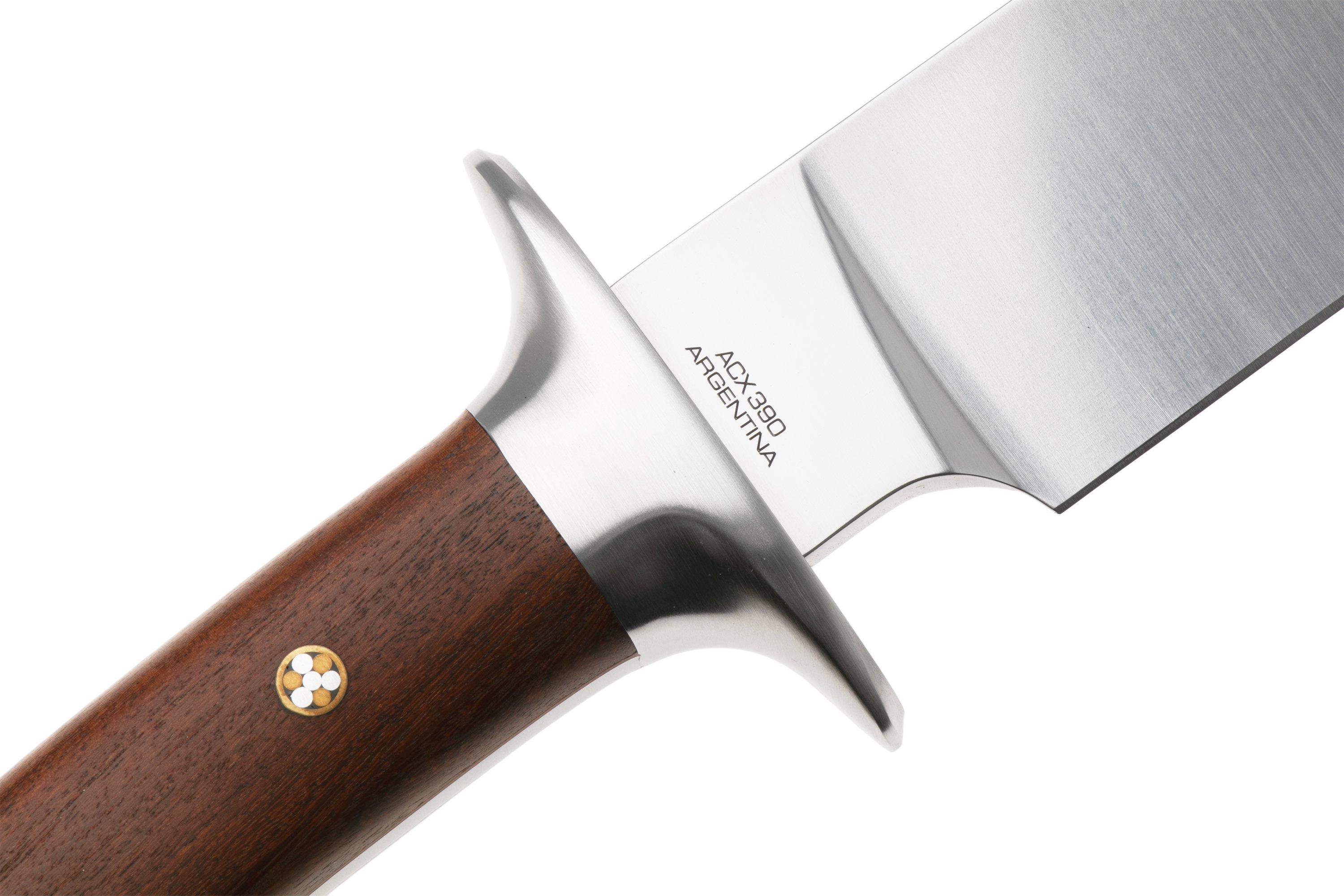 Böker Arbolito Toro GX 02BA595GX, Satin ACX 390, Guayacan Wood, couteau ...