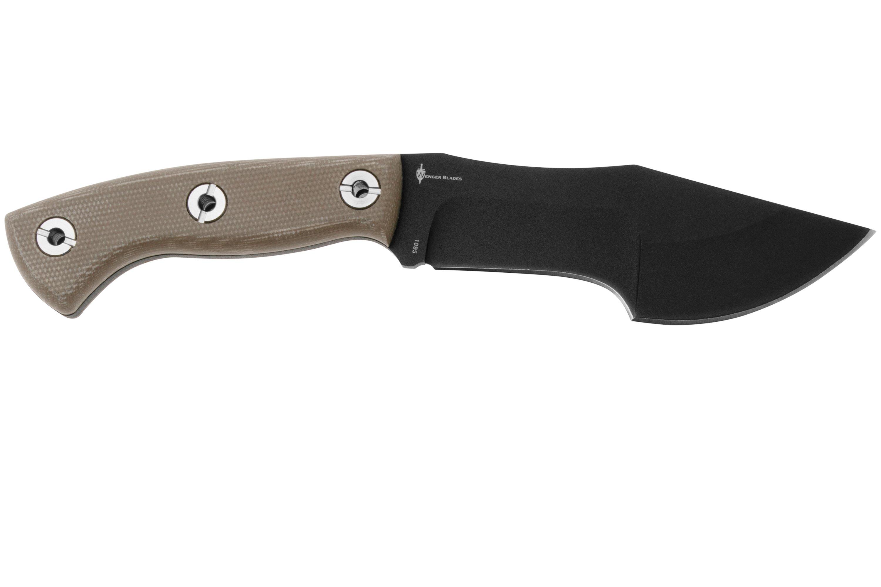 Böker Plus Mini Tracker 2.0 Micarta 02BO113 survival knife, Dave Wenger ...