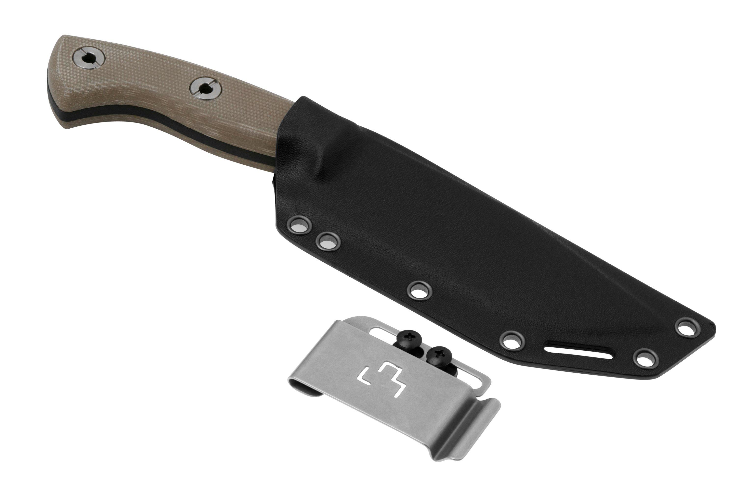 Böker Plus Mini Tracker 2.0 Micarta 02BO113 survival knife, Dave Wenger ...