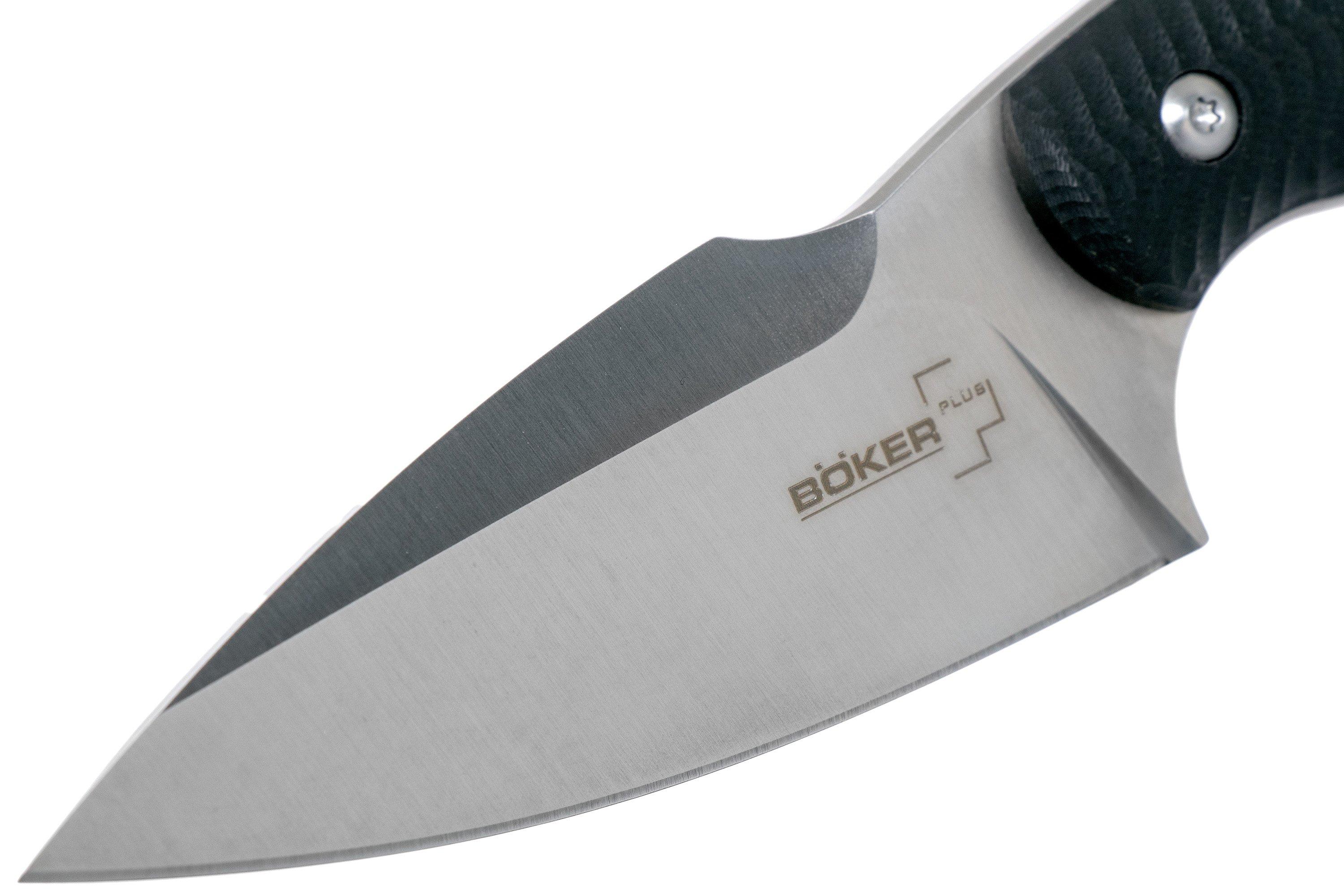Böker Plus Accomplice 02BO175 fixed knife, John Gray design ...