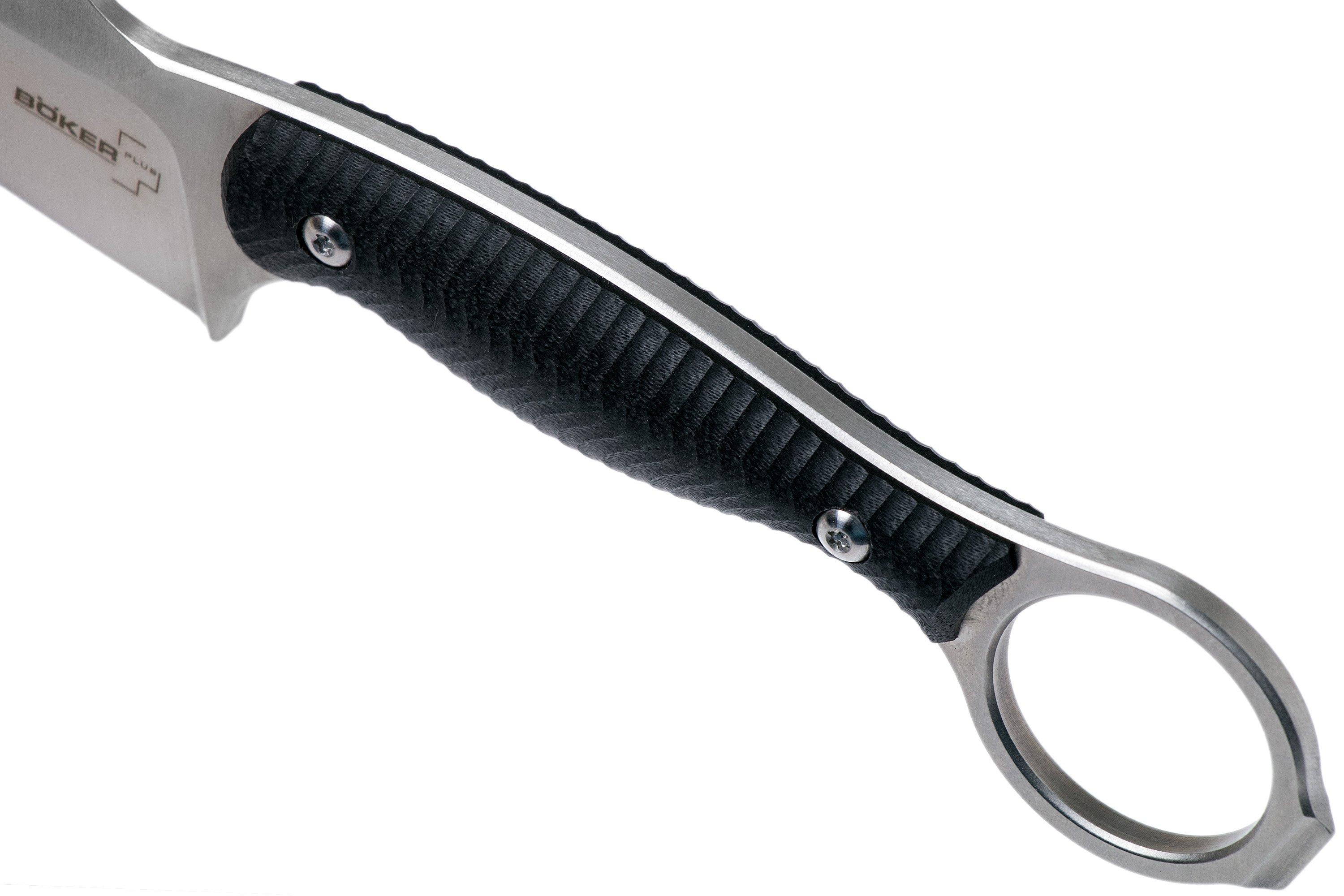 Böker Plus Accomplice 02BO175 fixed knife, John Gray design ...