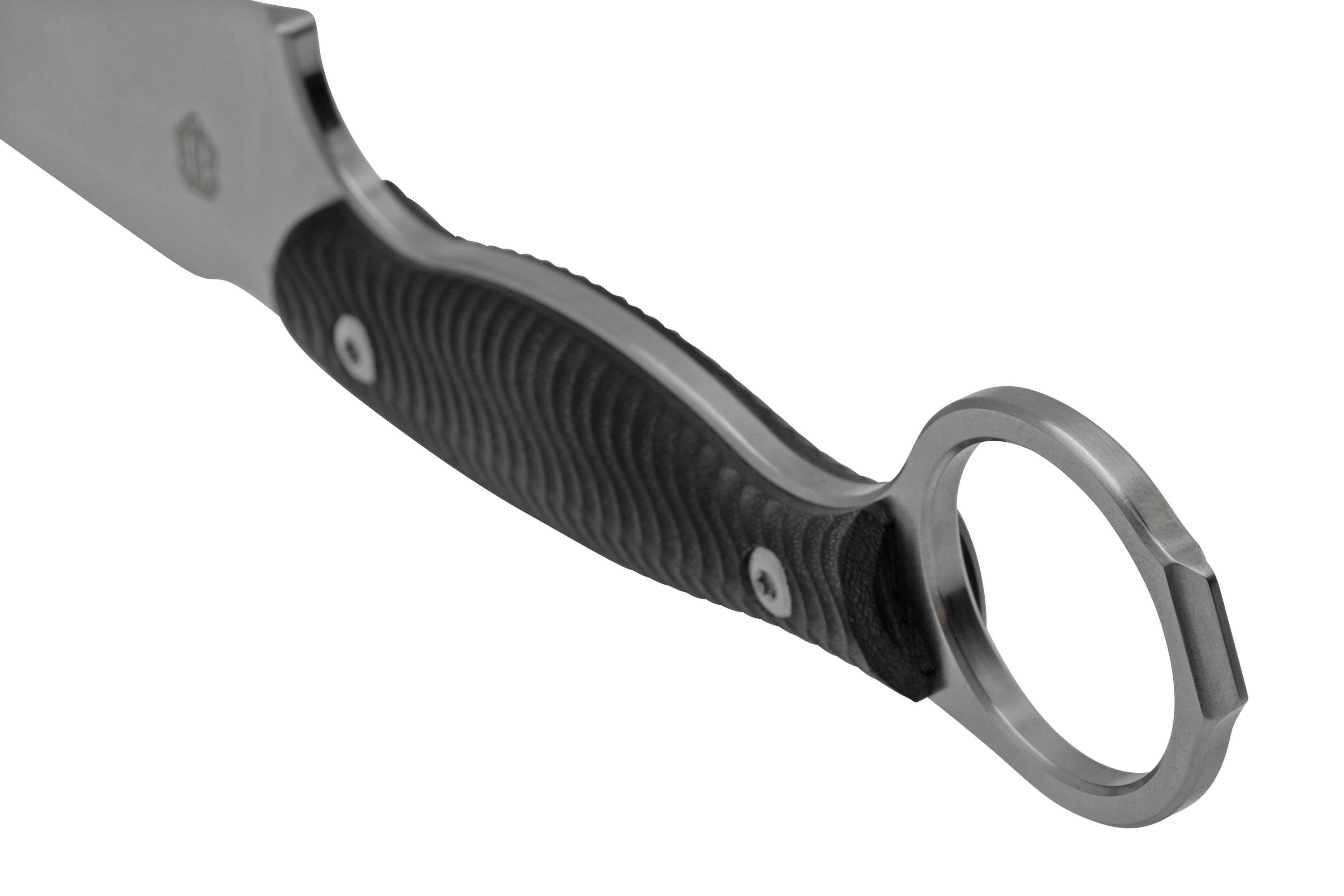 Böker Plus Accomplice D2 02BO176 fixed knife, John Gray design ...