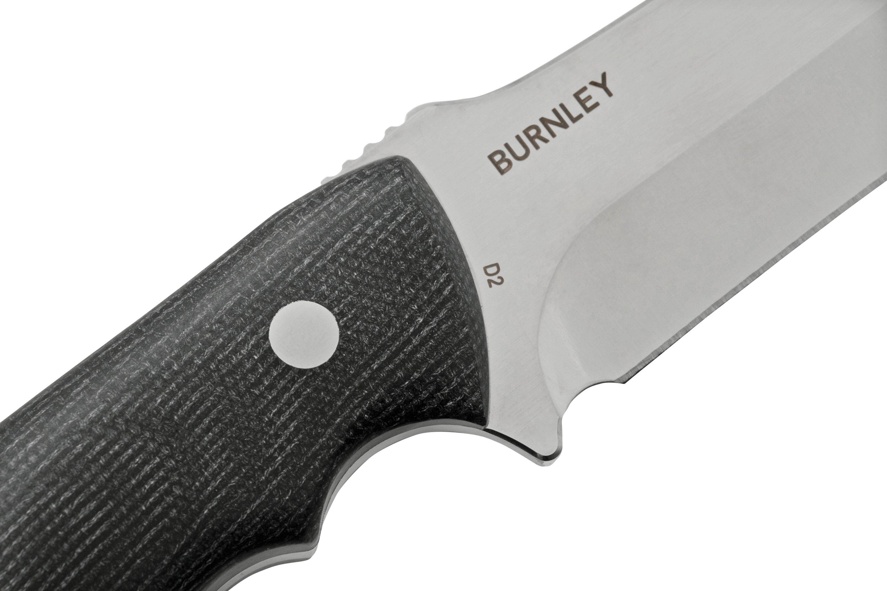 Böker Magnum Collection 2023 02MAG2023, D2, Black Micarta, feststehendes Messer, Burnley Design ...