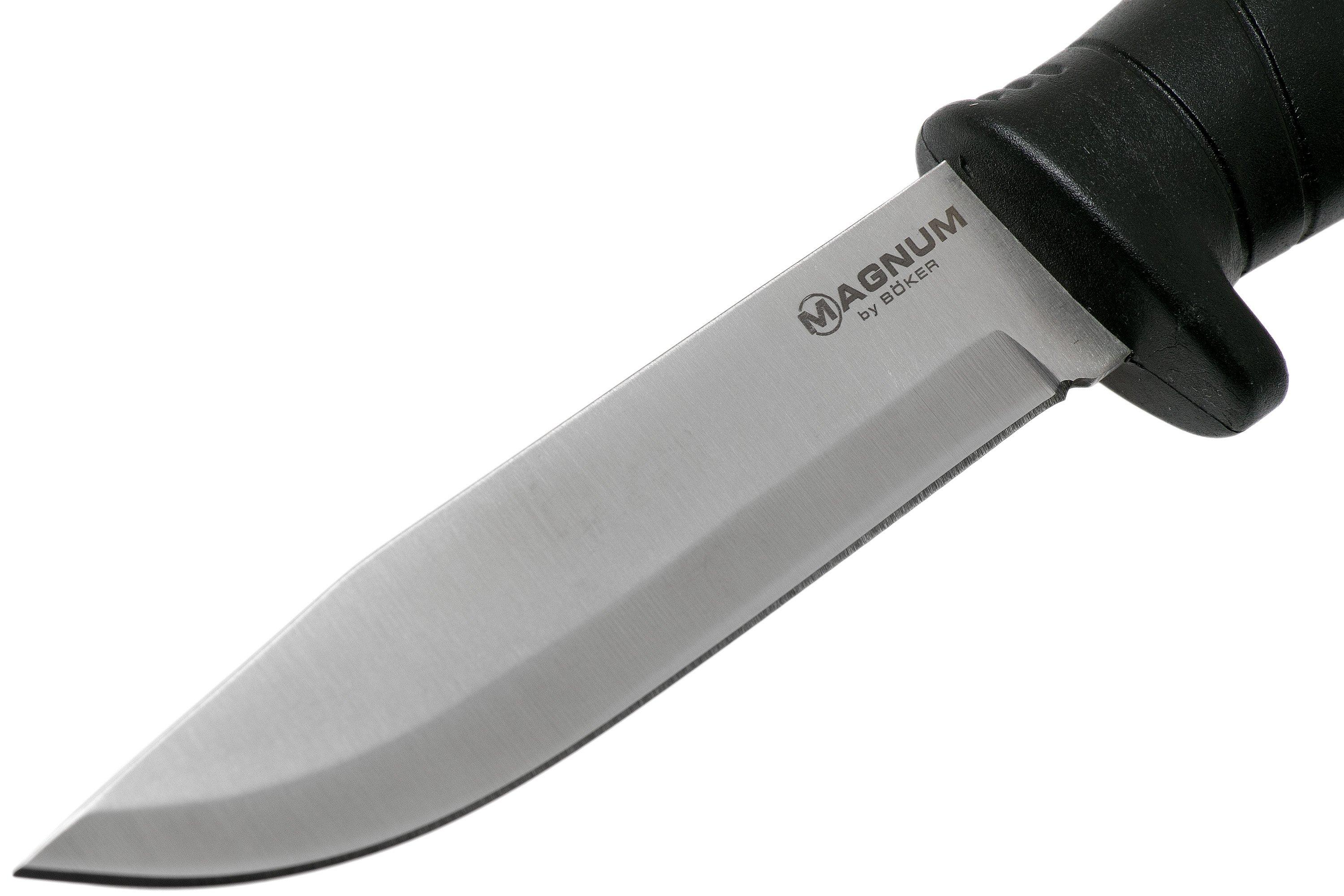 Böker Magnum Knivgar Black 02MB010 outdoor knife | Advantageously ...