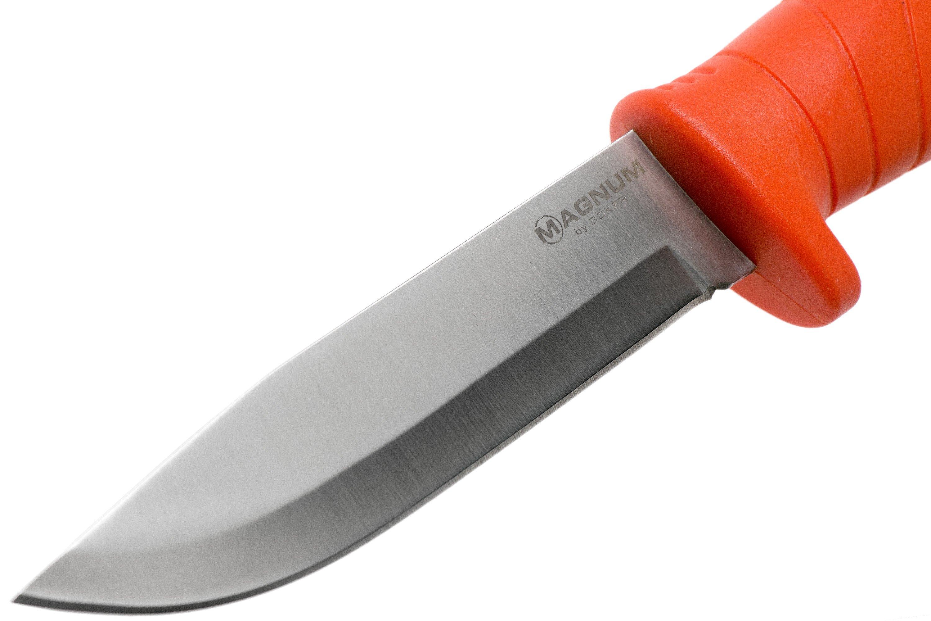 Böker Magnum Knivgar SAR Orange 02MB011 outdoor knife | Advantageously ...