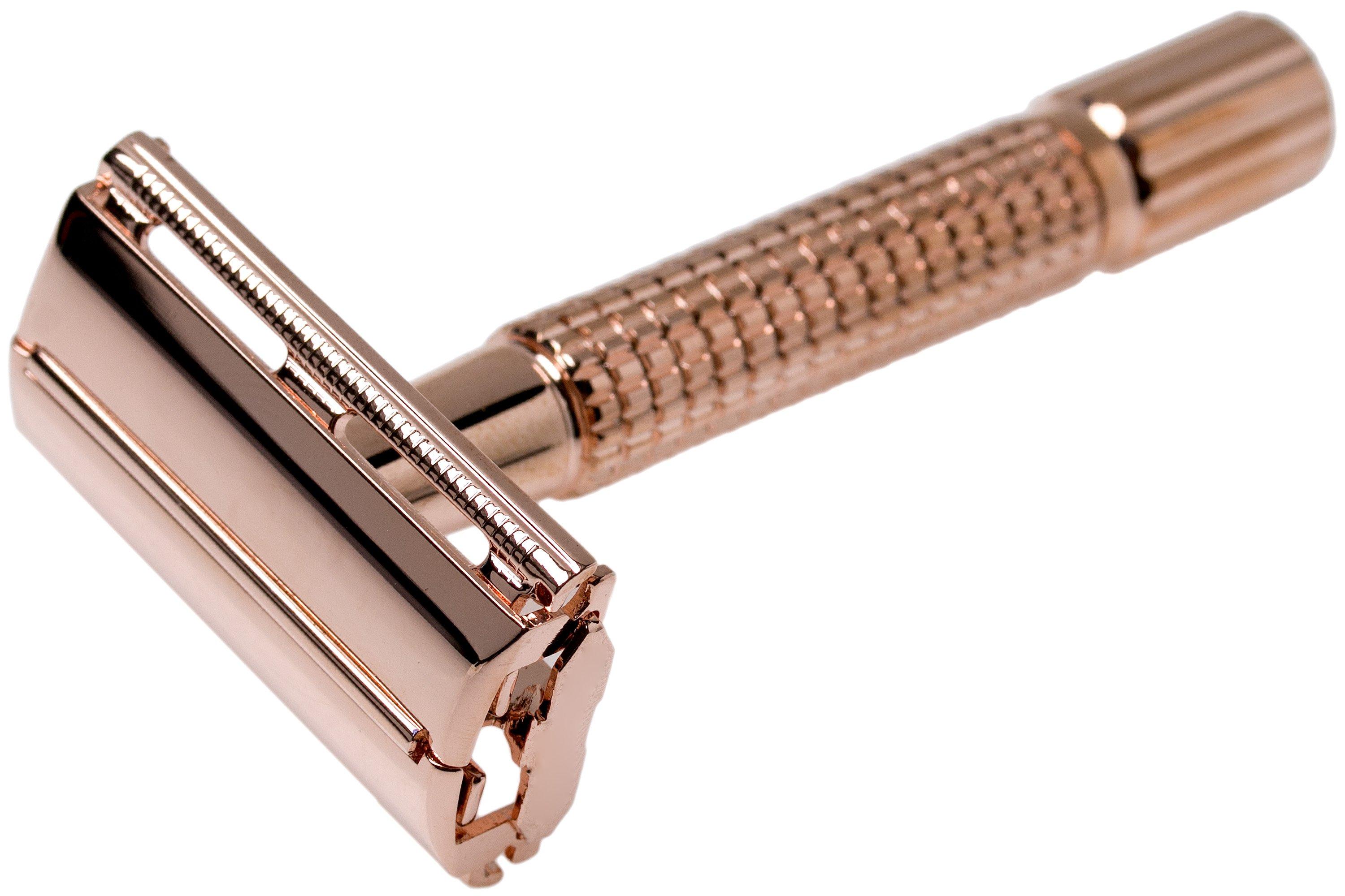 Böker Safety Razor Butterfly Rose Gold 04BO215 | Advantageously ...