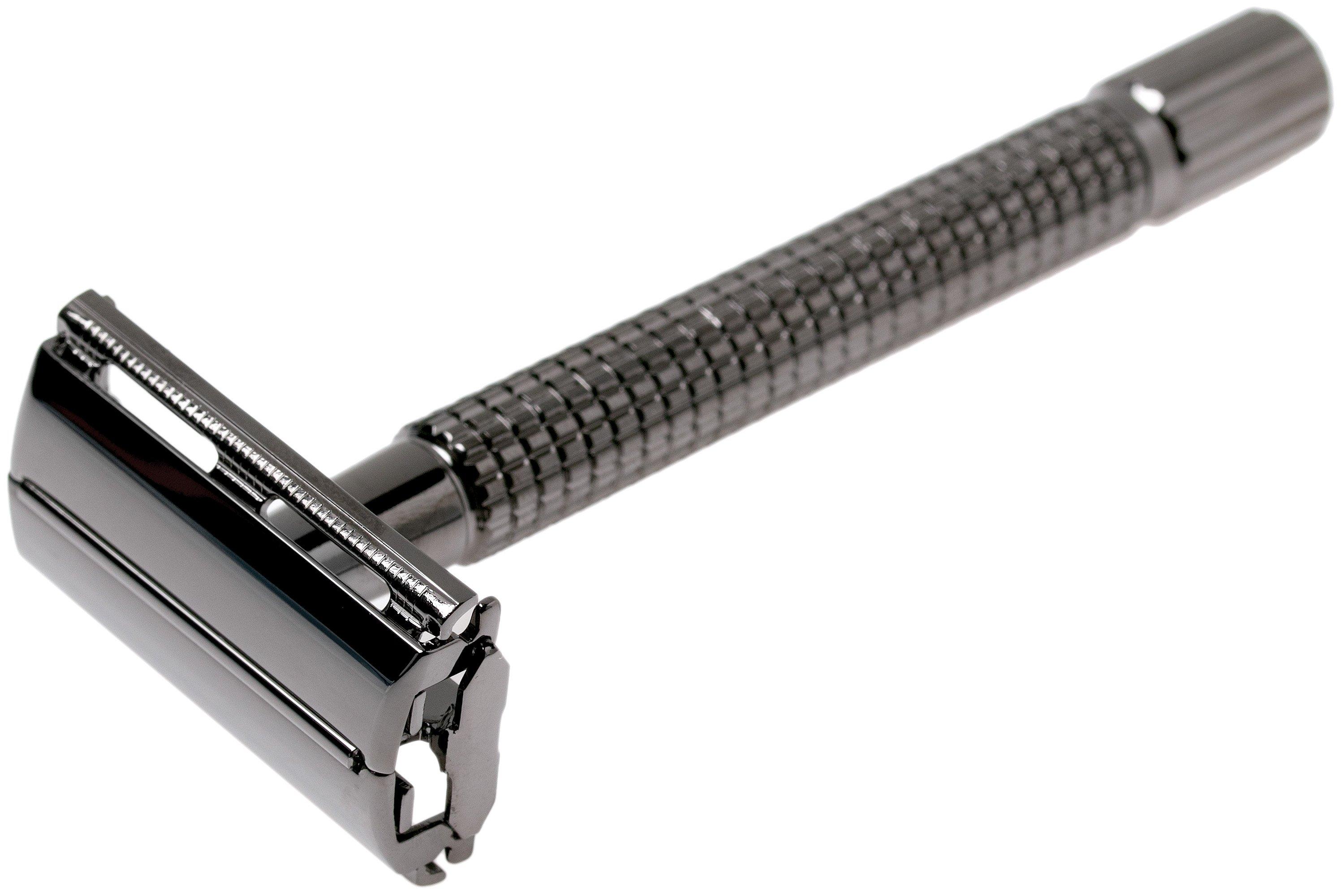 Böker Safety Razor Butterfly L Gunmetal Grey 04BO218 | Advantageously ...