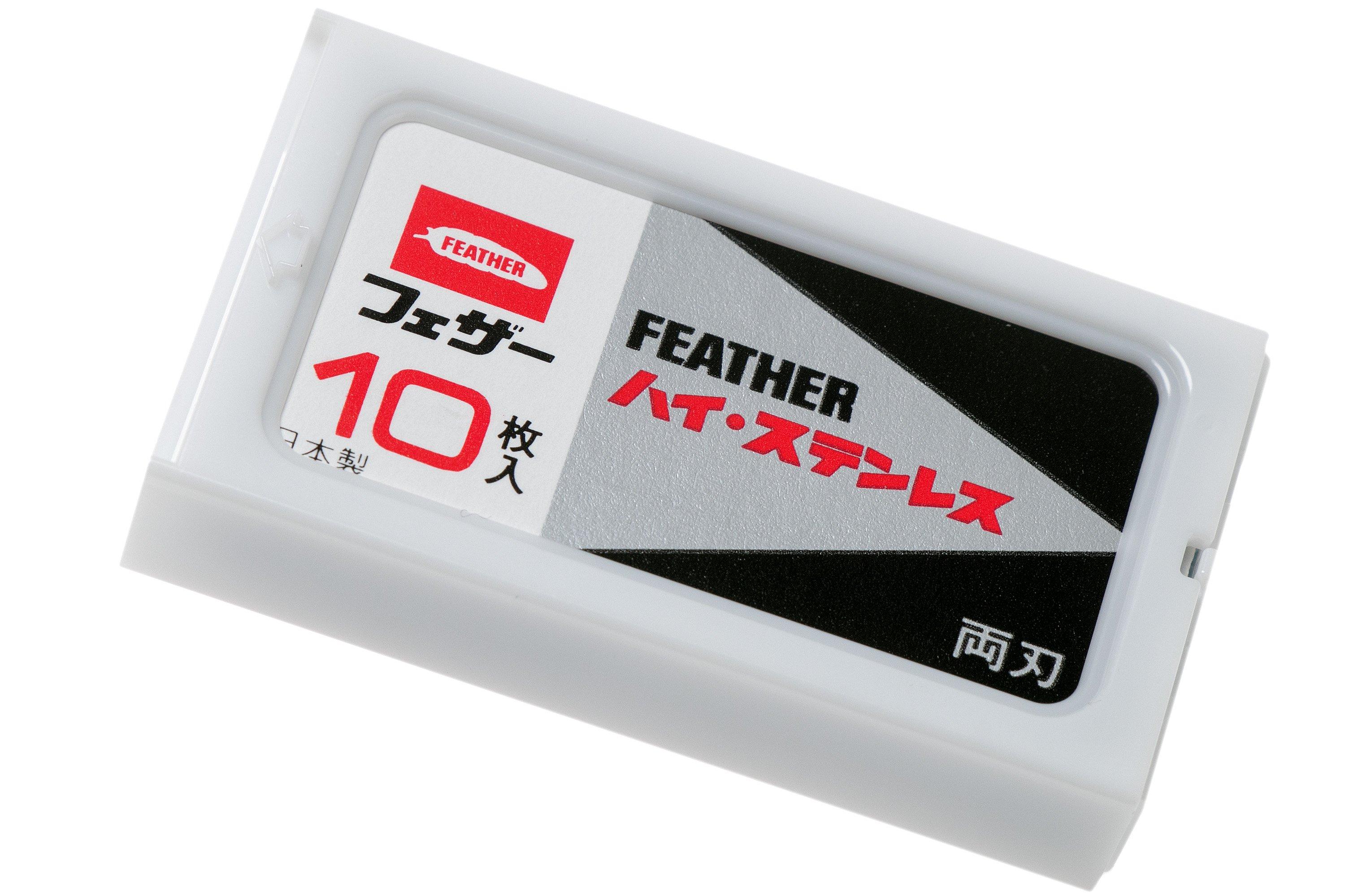 Feather 10 FH-10 Double Edge Razor Blades | Advantageously shopping at ...