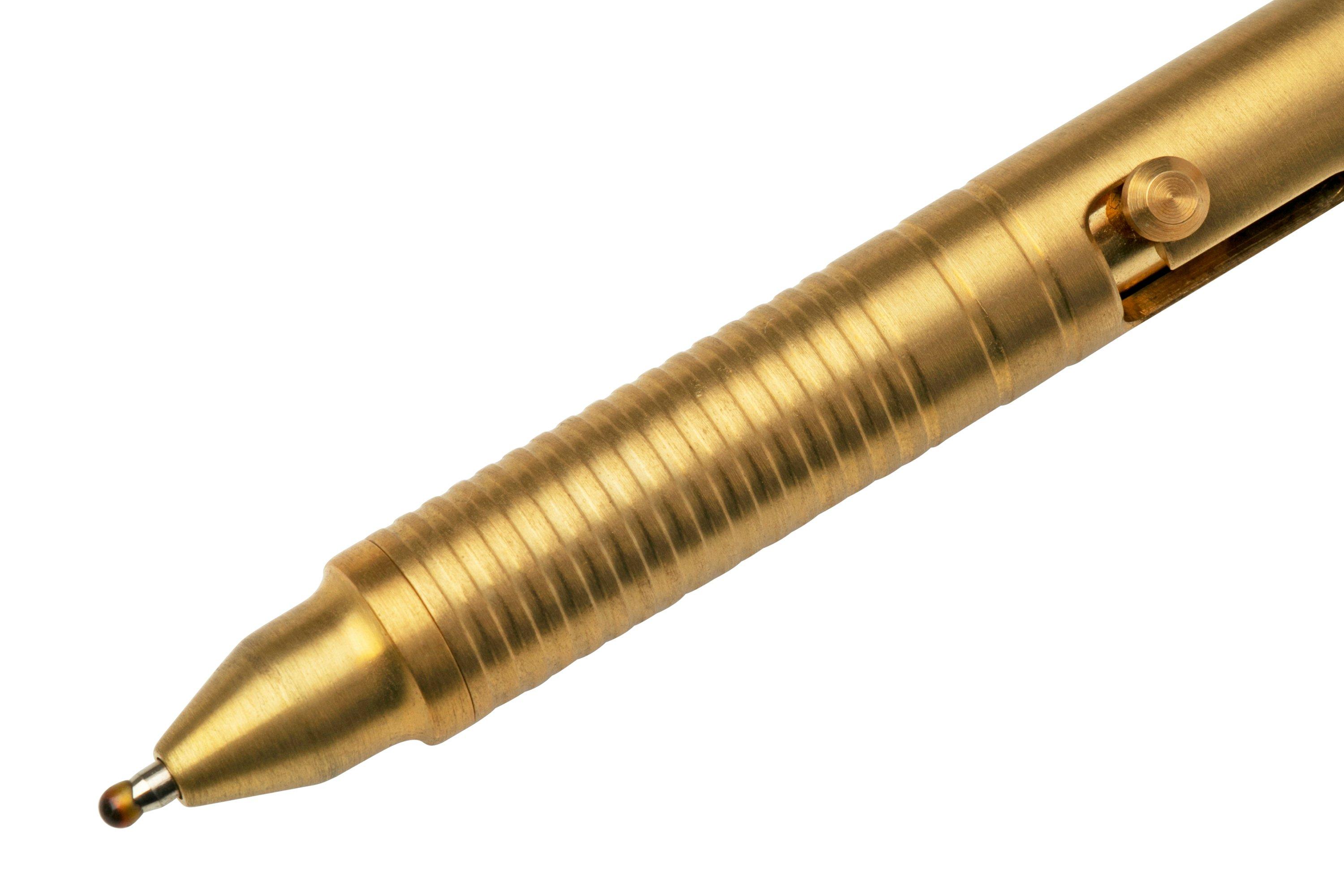Böker Plus CID cal .45 Brass 09BO064 tactical pen | Advantageously ...