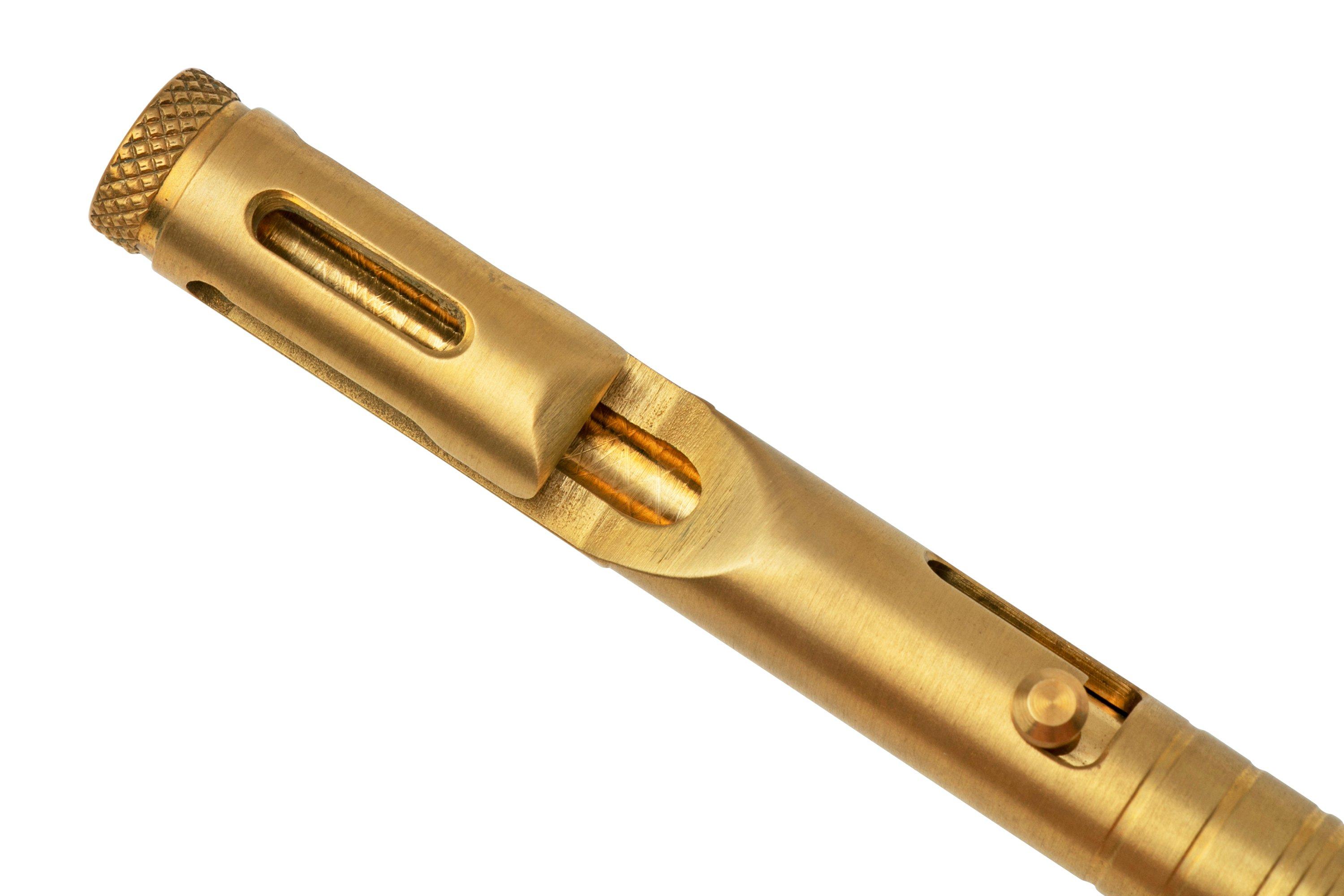 Böker Plus CID cal .45 Brass 09BO064 tactical pen | Advantageously ...