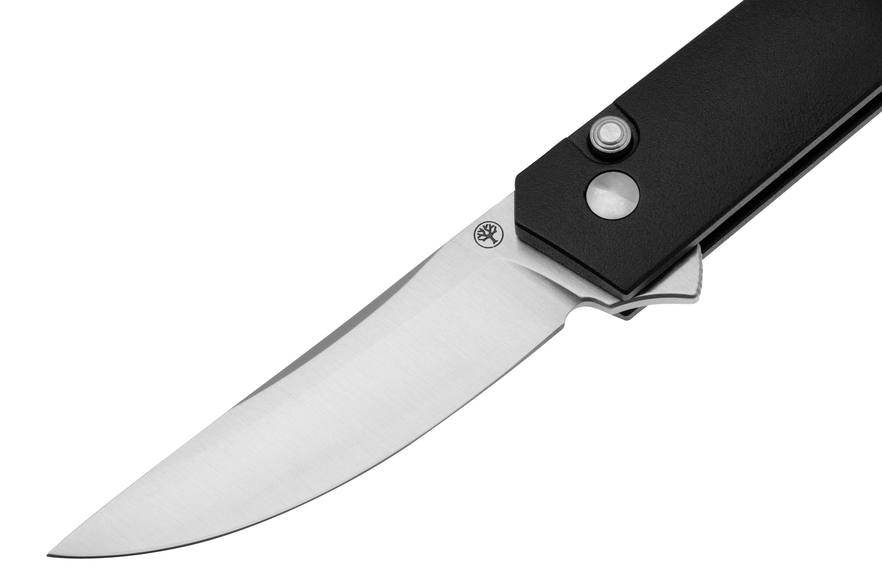 Böker Manufaktur Kwaiken Compact Button Lock 110073 Satin MagnaCut ...