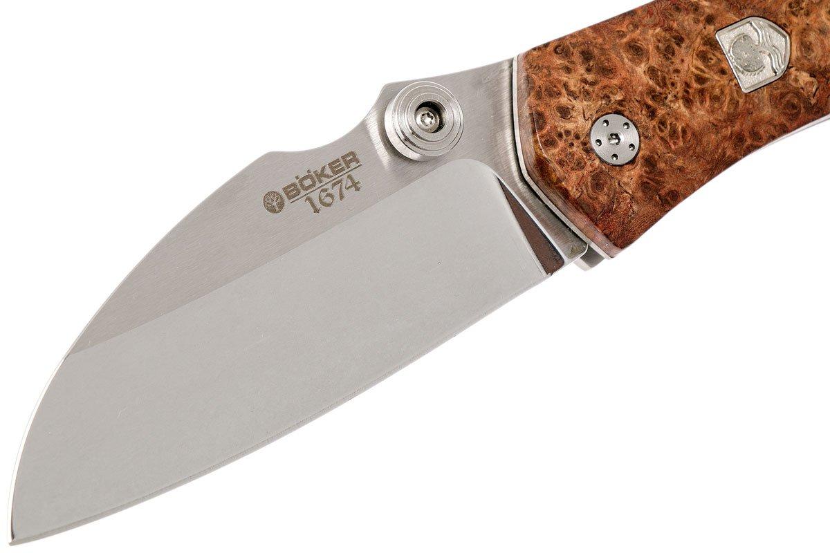 Böker Anso 1674 Limited Edition 110120 pocket knife, Jens Anso design ...