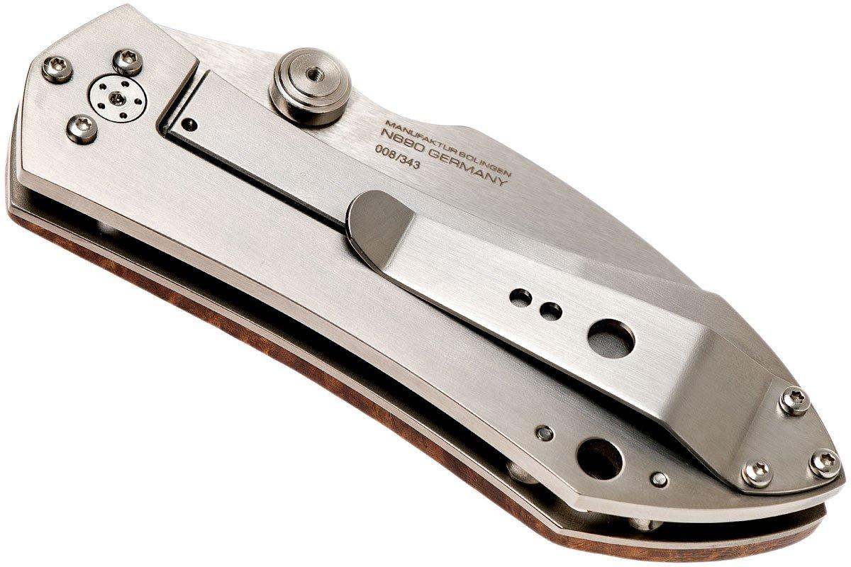 Böker Anso 1674 Limited Edition 110120 pocket knife, Jens Anso design ...